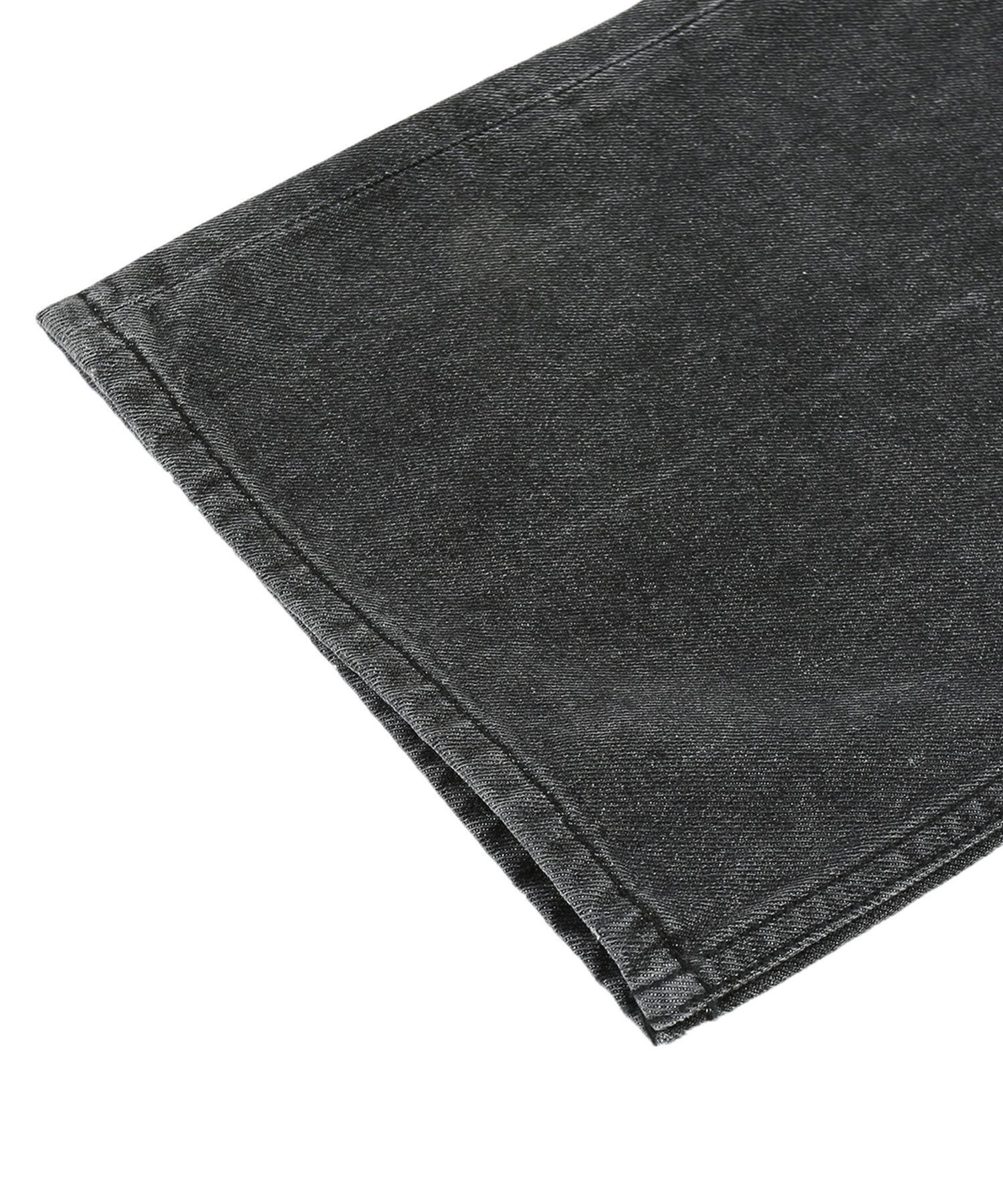 MUSINSA | TRILLION BIOSTONE WASHED WIDE DENIM PANTS_DEEP GRAY