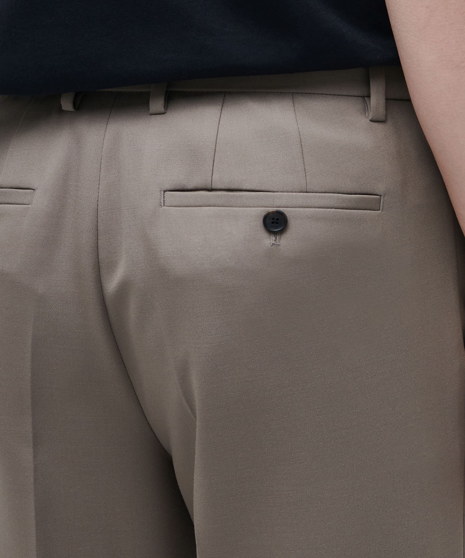 MUSINSA | MUSINSA STANDARD WOOL BLEND RELAXED TAPERED HIDDEN ELASTIC ...