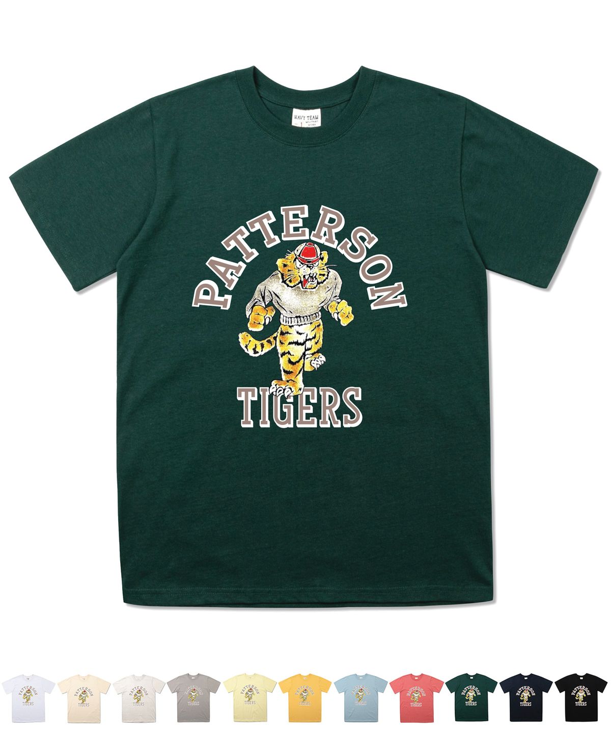 네이비팀(NAVYTEAM) NTV-PATTERSON TIGERS SHORT SLEEVE - 사이즈 & 후기 | 무신사