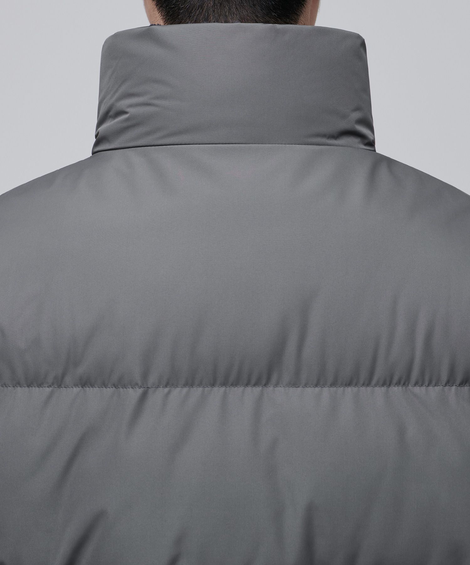 MUSINSA | MUSINSA STANDARD Daily Puffer Reversible Fleece Short Padding ...