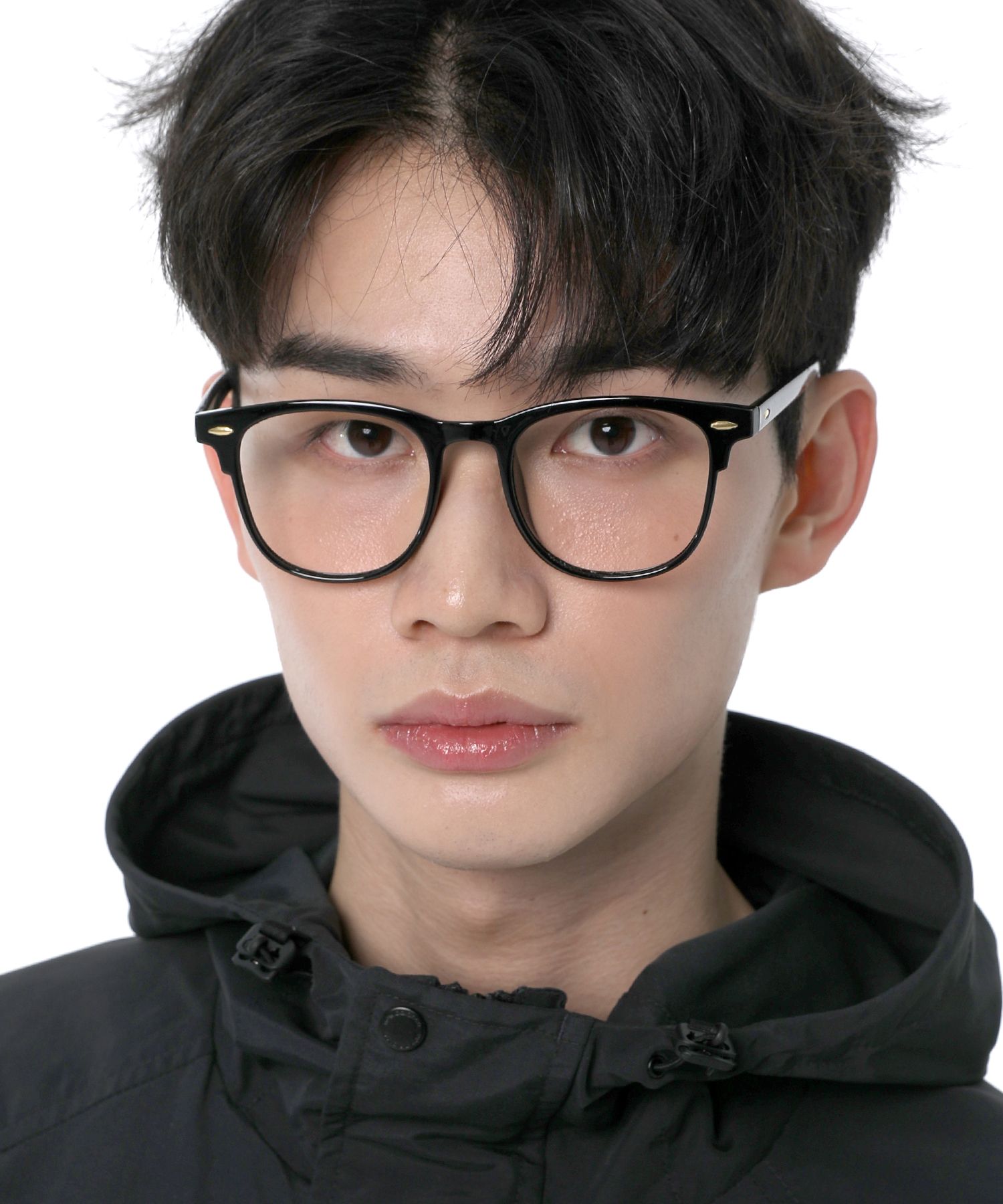 MUSINSA | SBKA SBKA Thur-C01 Blue Light Horn-rimmed Glasses