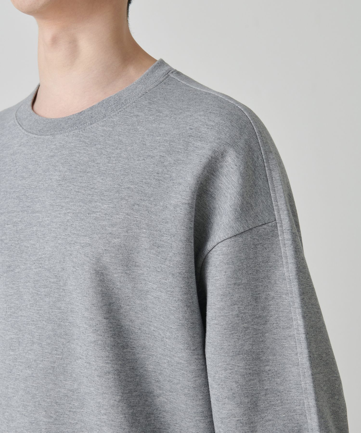 MUSINSA | MUSINSA STANDARD Flat Terry Oversized Double Layer Sweatshirt ...