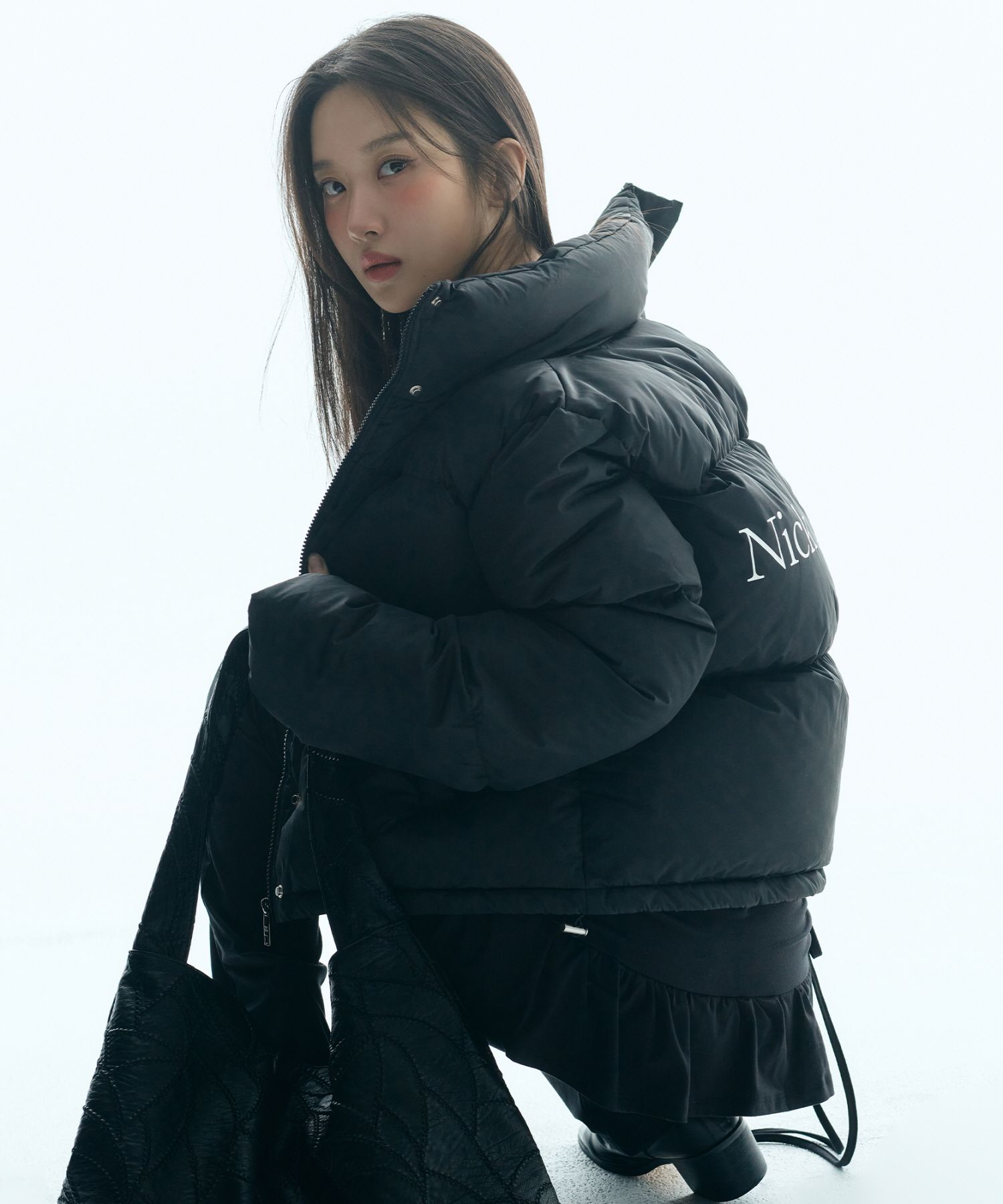 MUSINSA | NICK&NICOLE NICOLE VOLUME PUFFER SHORT PADDING_6 COLOR