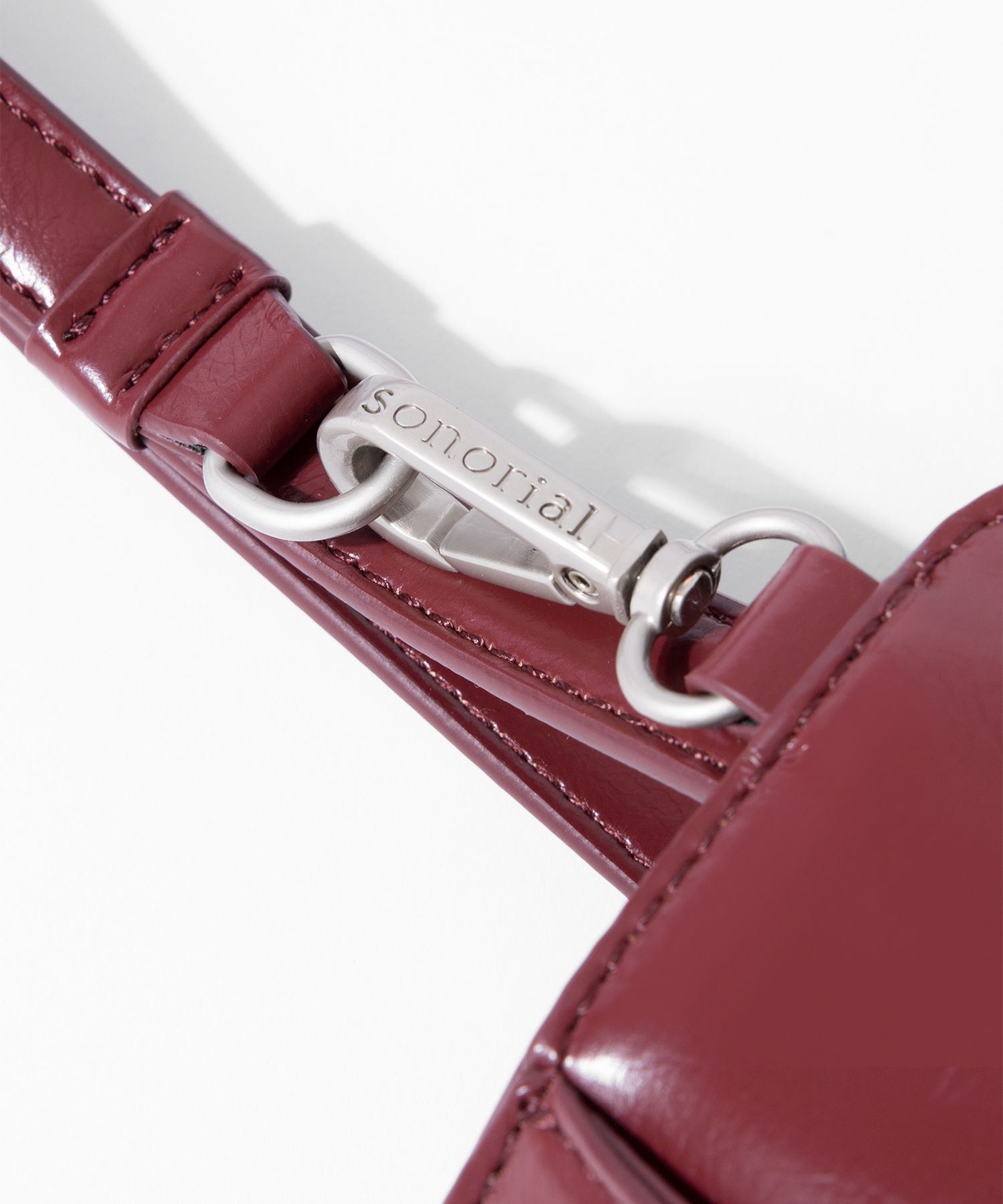 MUSINSA | SONORIAL Cloche Bag (Tall) - Marsala
