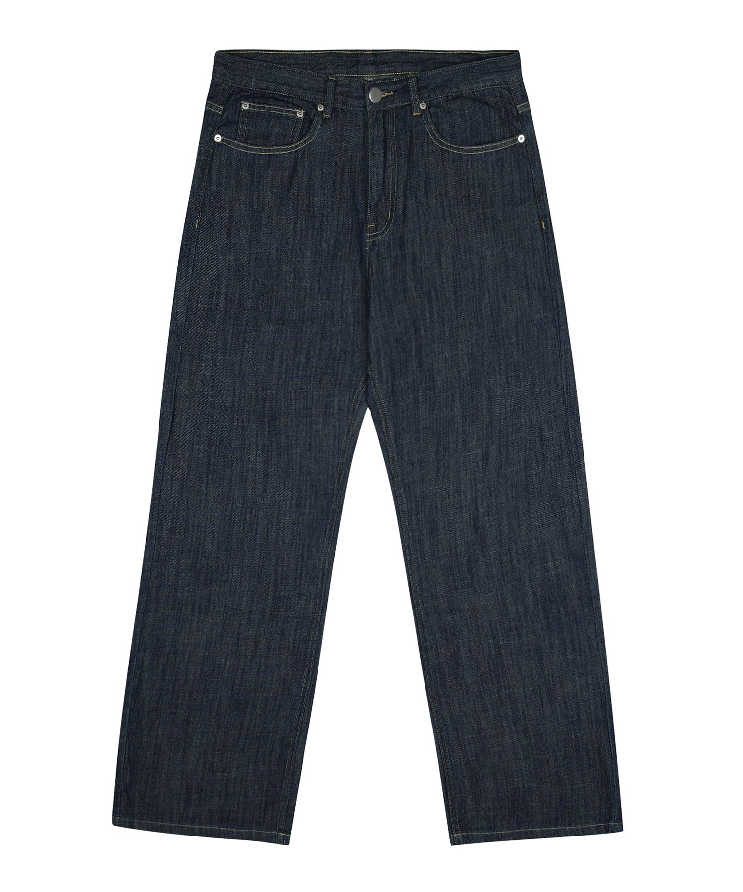 MUSINSA | TRILLION Biostone Washing Summer Cool Wide Denim Pants_SUMMER ...