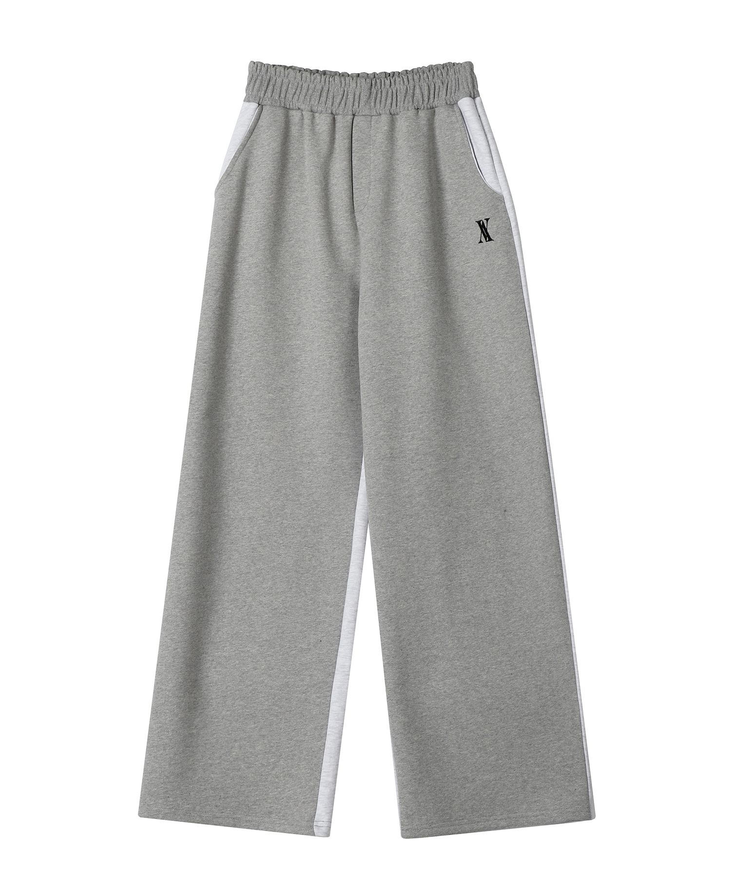 MUSINSA | AVANDRESS Reverse wide training pants GRAY