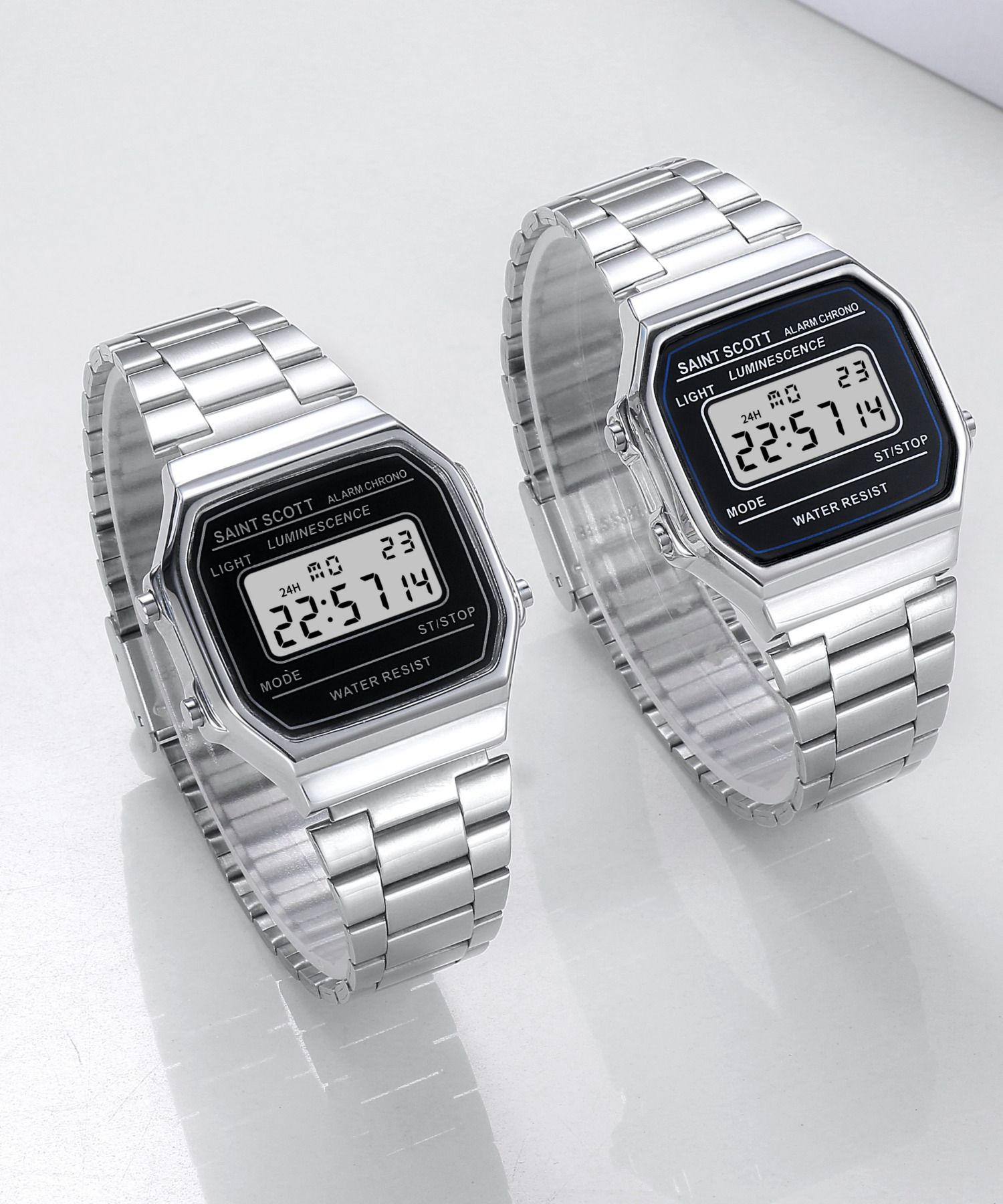 MUSINSA | SAINT SCOTT LONDON ST9003M-SLS Digital Electronic Men's ...