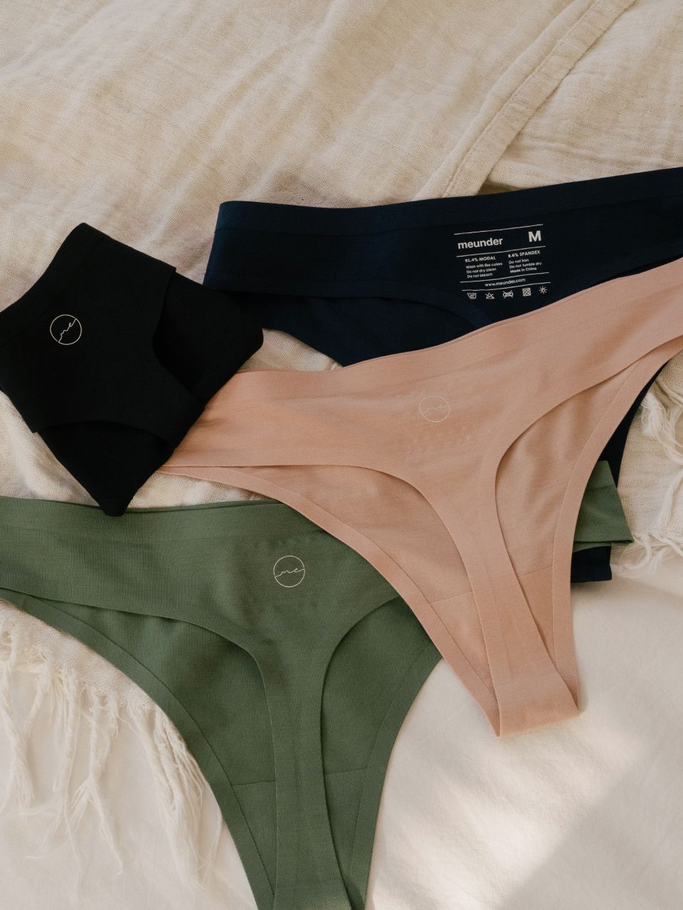 MUSINSA公式 | MEUNDER [W] Super Light T-Panty 3P