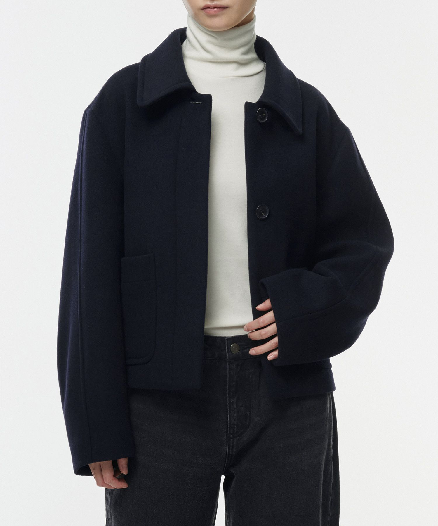 MUSINSA | MUSINSA STANDARD WOMAN Women's Wool Blend Faux Shearling ...