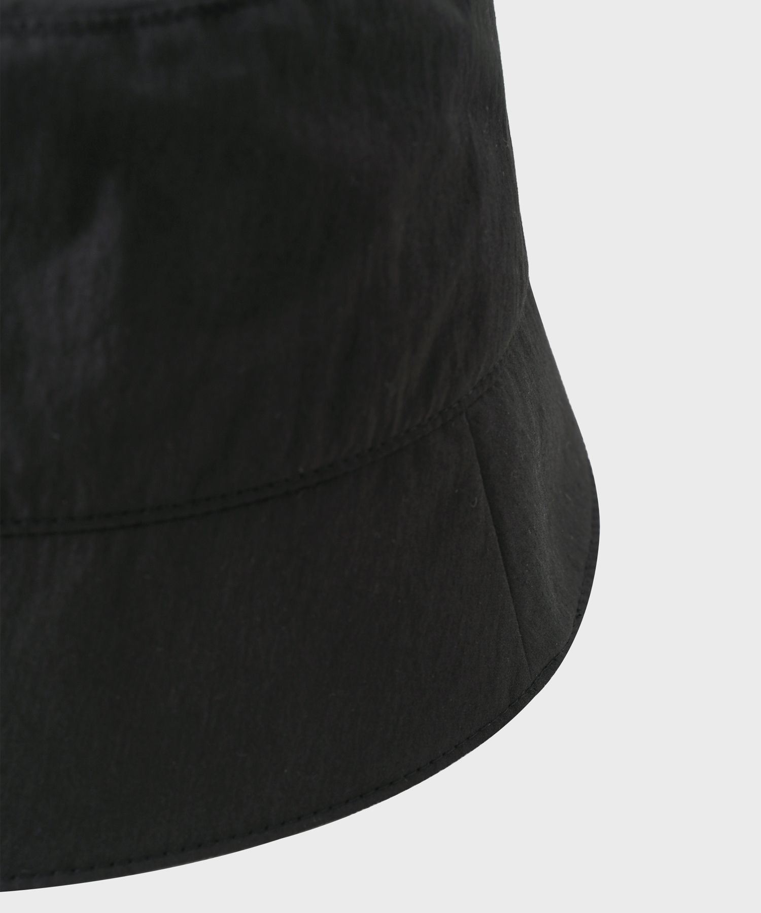 MUSINSA | LIEU HOMME Light Nylon Deep Bucket Hat_Black