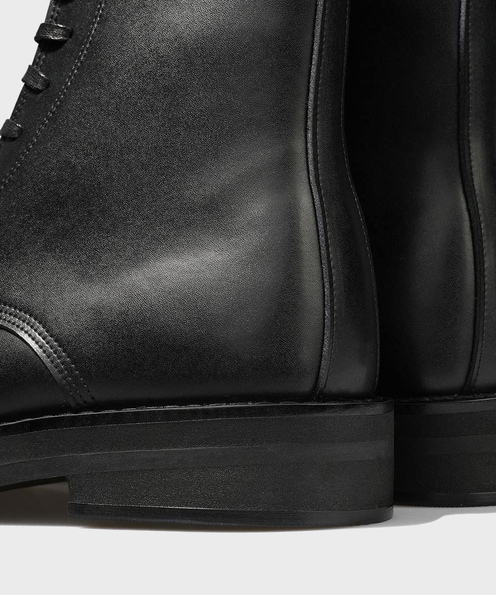 MUSINSA | FIRENZE ATELIER V2 Balloon Toe Army Boots