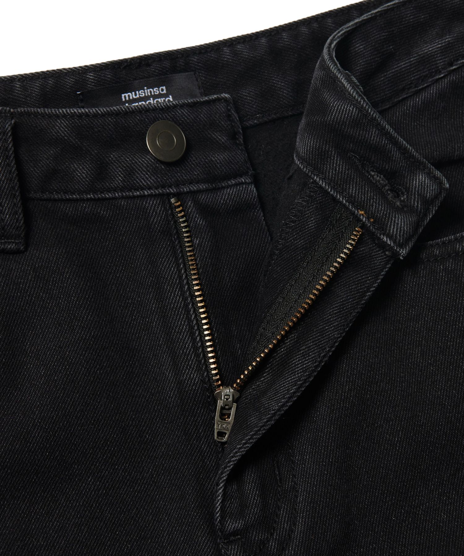 MUSINSA | MUSINSA STANDARD WOMAN Women's inner brushed straight denim ...