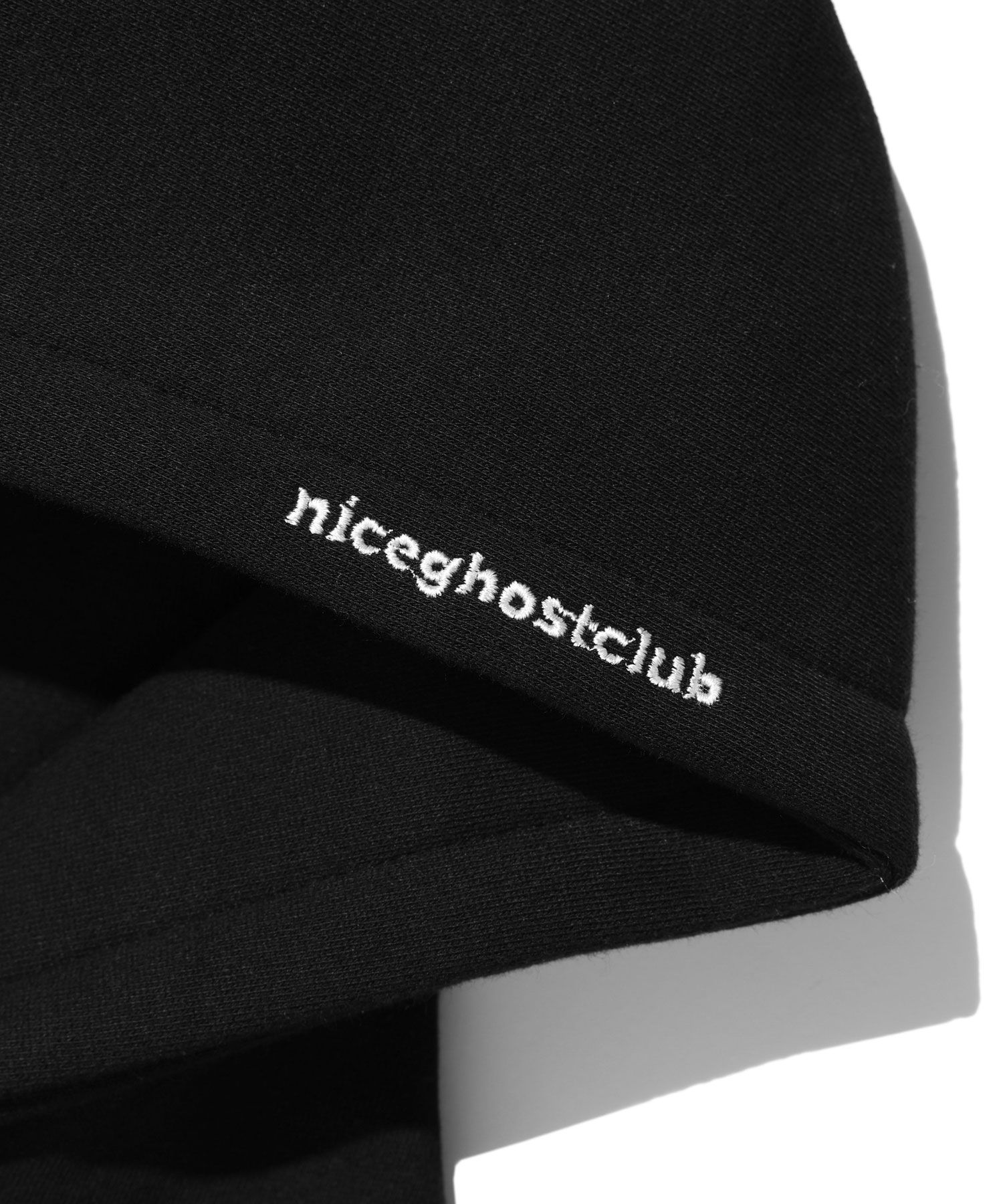 MUSINSA | NICE GHOST CLUB NAMASTE SKELETON HOODIE_BLACK(NG2DFUM403A)