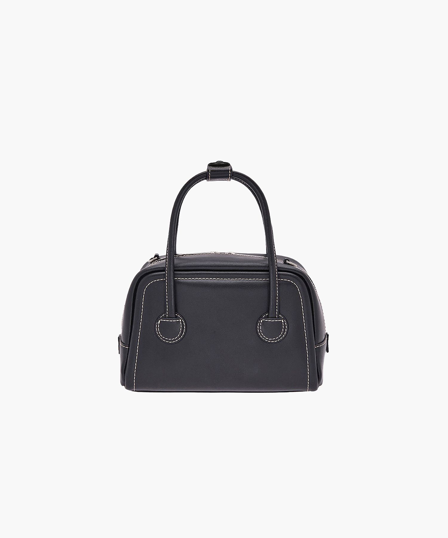 MUSINSA | MARGESHERWOOD SOFT TOTE MINI_black plain MUSINSA | MARGESHERWOOD SOFT TOTE MINI_black plain