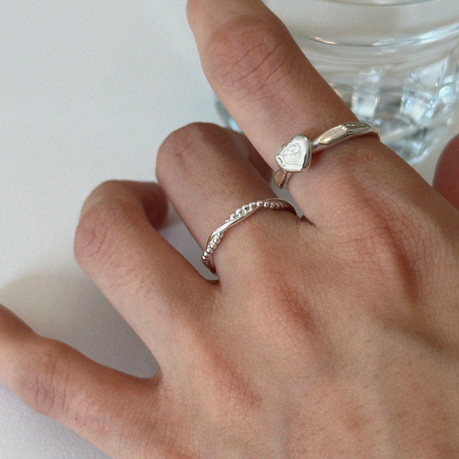 MUSINSA | BYWEEKEND silver925 before ring