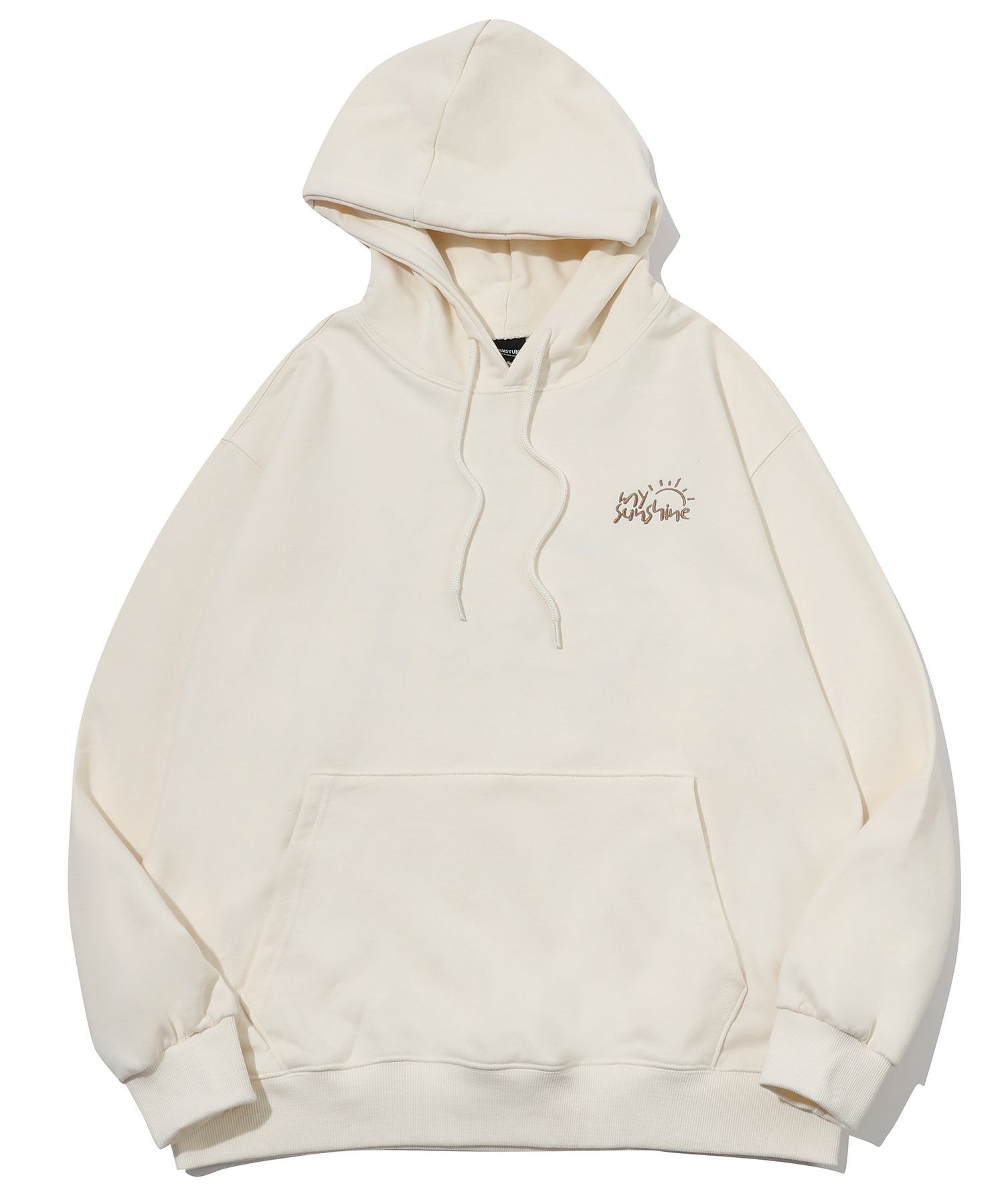 MUSINSA | CPGN STUDIO My Sunshine embroidered hoodie cream