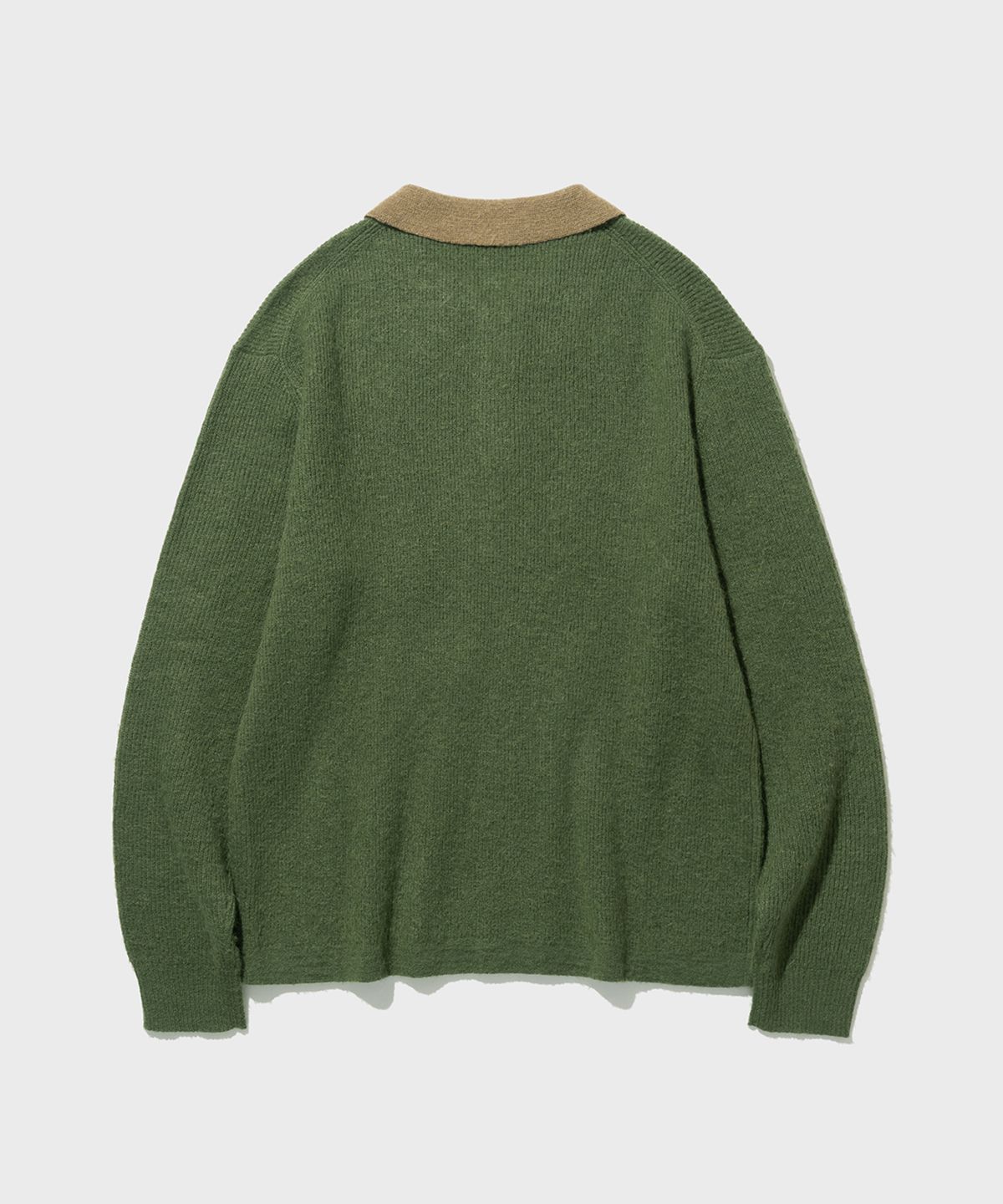 셔터(SHIRTER) MOHAIR RUGBY KNIT (GREEN) - 사이즈 & 후기 | 무신사