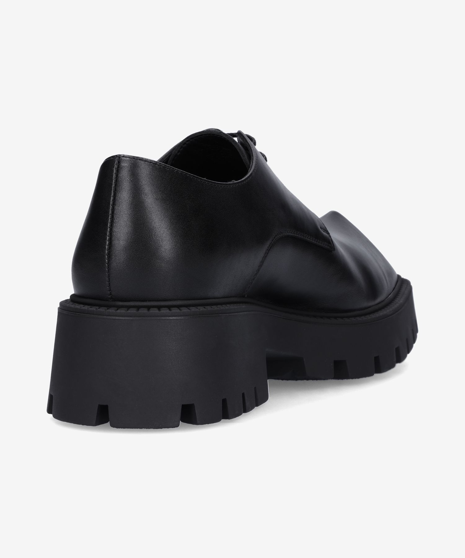 MUSINSA | BALENCIAGA Rhino Pyramid To Derby Shoes - Black / 656977WB501000