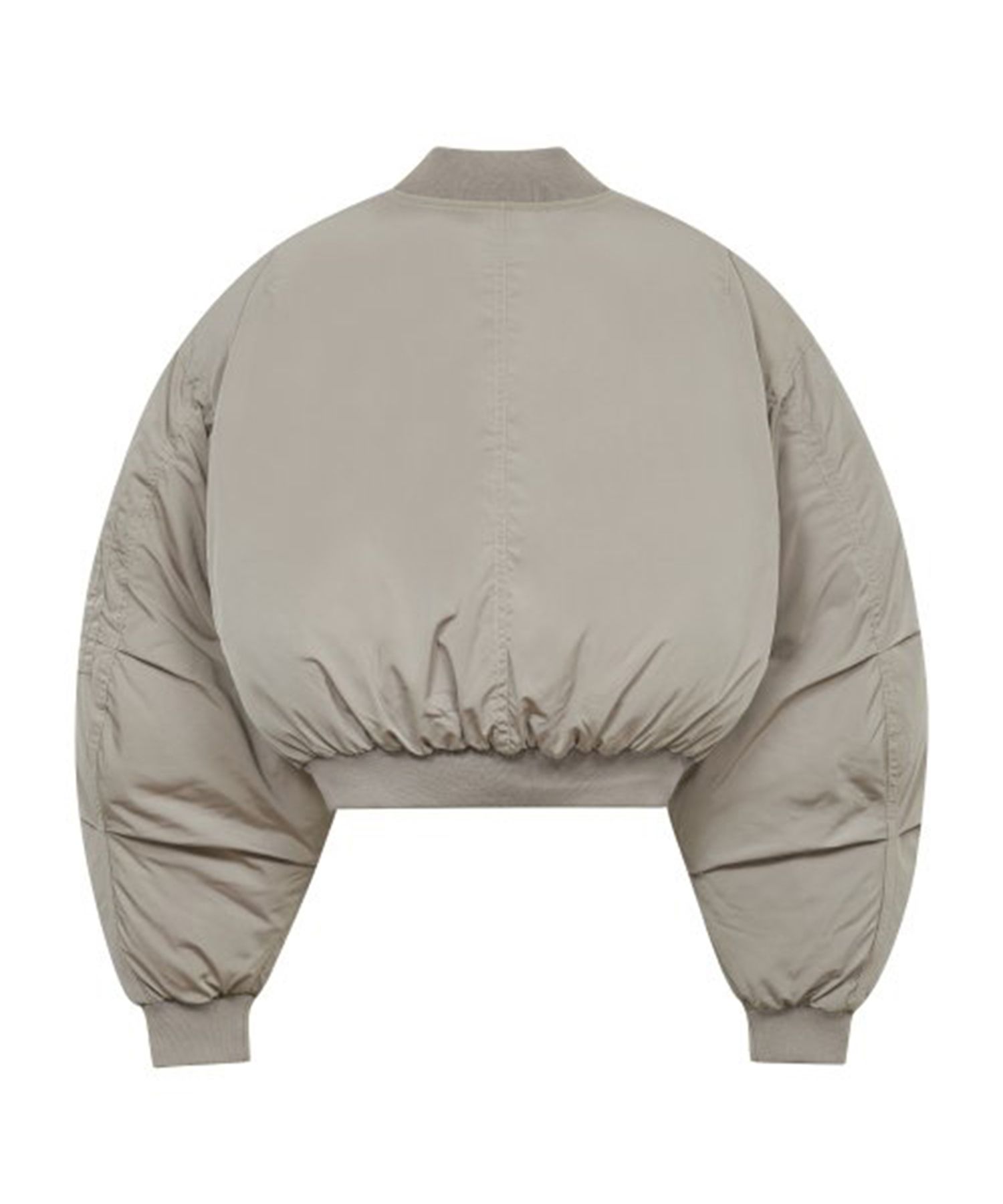 MUSINSA公式 | VIVABROWN 85-VIVA021 [2-way] ma-1 crop short padding beige