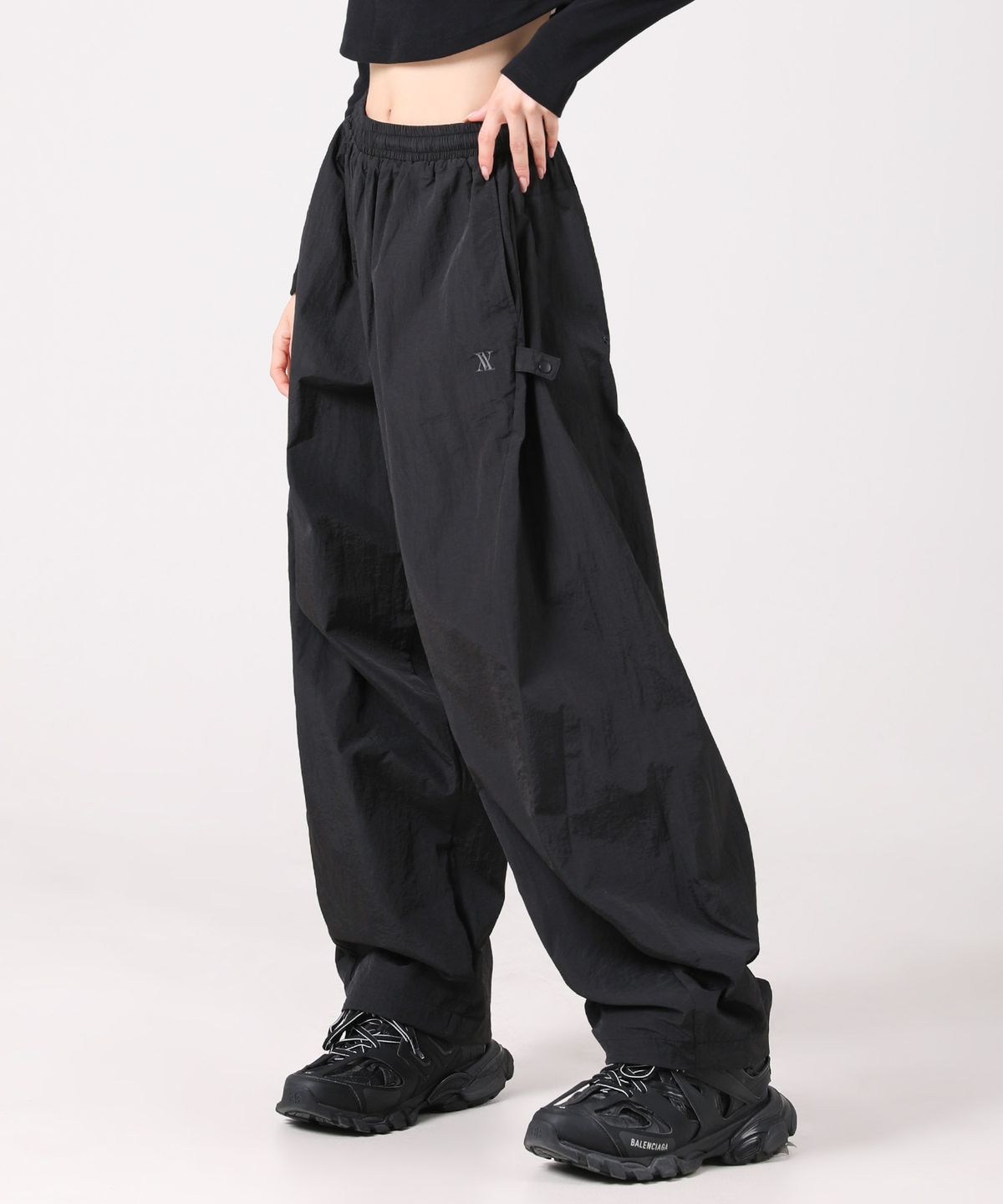 어반드레스(AVANDRESS) Onesnap Taslan Pants GREY - 사이즈 & 후기 | 무신사