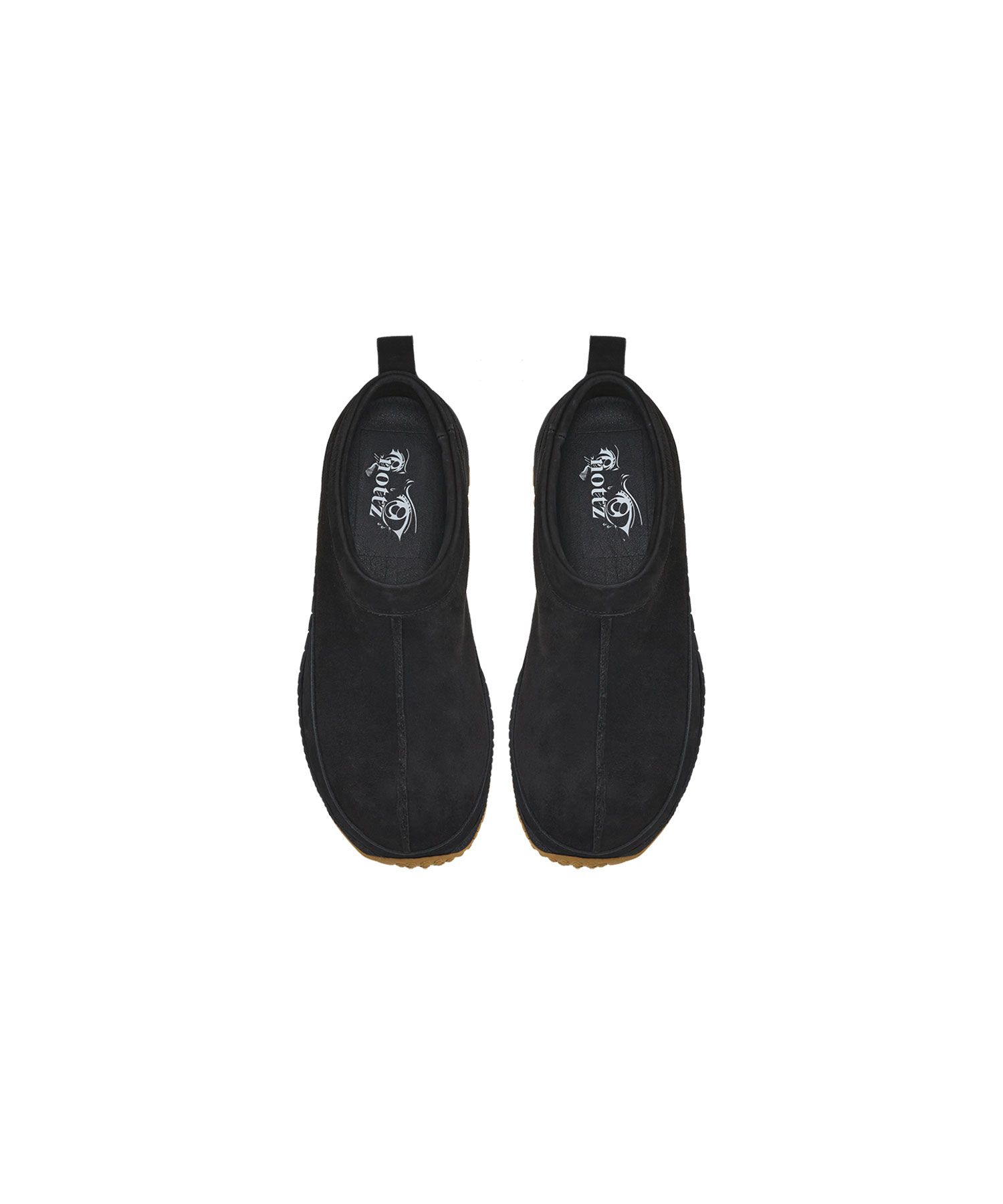 MUSINSA | NICE GHOST CLUB [X NOTTZ]HALF CUT MULE SLIPPER_BLACK(NGNZ002)