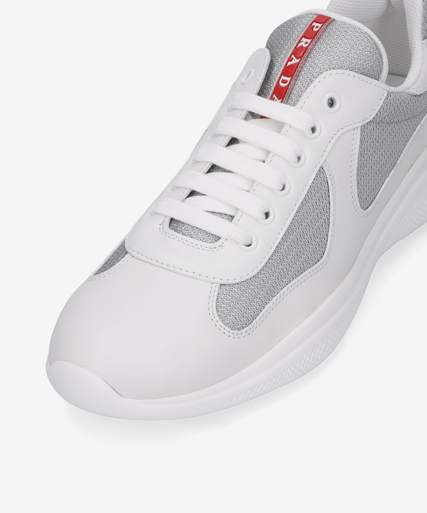 MUSINSA公式 | PRADA America Cup Low Top Sneakers - White MUSINSA公式 | PRADA America Cup Low Top Sneakers - White