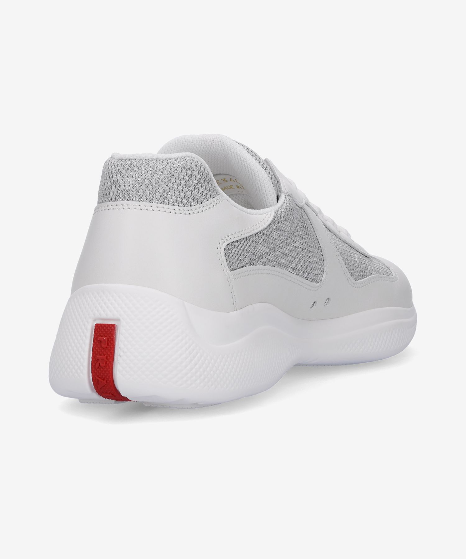 MUSINSA公式 | PRADA America Cup Low Top Sneakers - White MUSINSA公式 | PRADA America Cup Low Top Sneakers - White