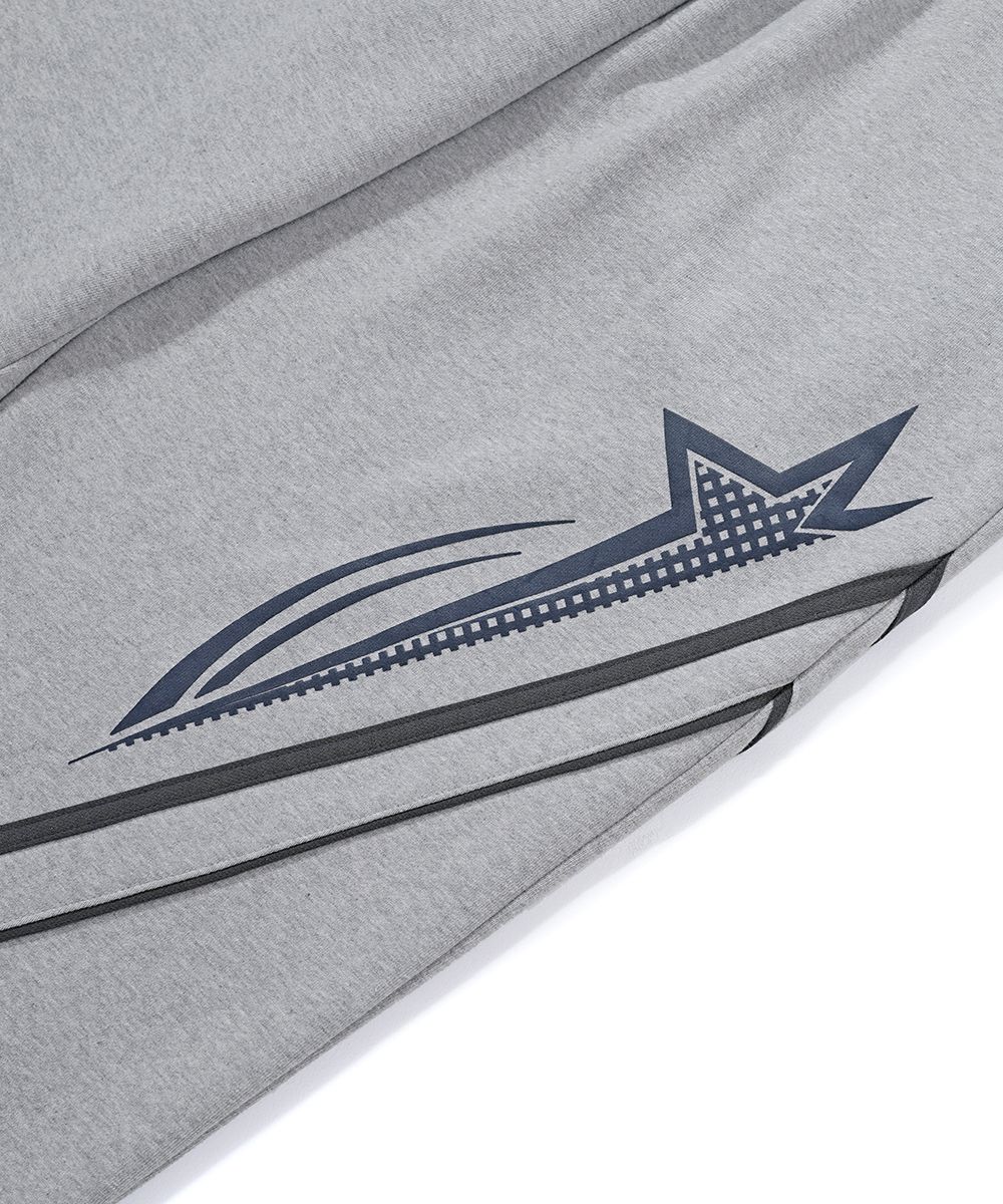 MUSINSA | GAKKAI UNIONS Rising Sweat String Line Pants Gray