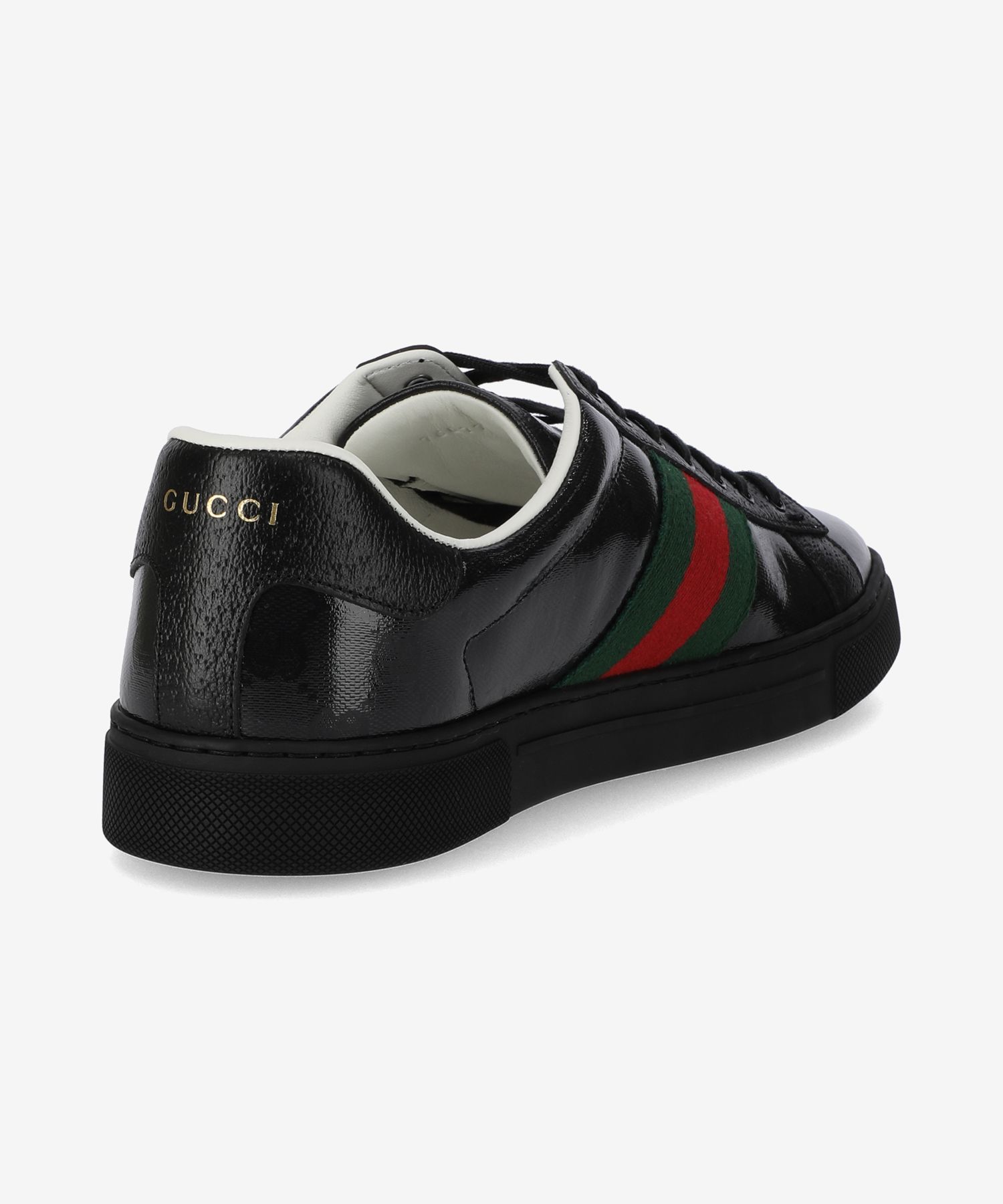 MUSINSA | GUCCI GG Crystal Low-Top Sneakers - Black GG Supreme / 760775FACRF1163