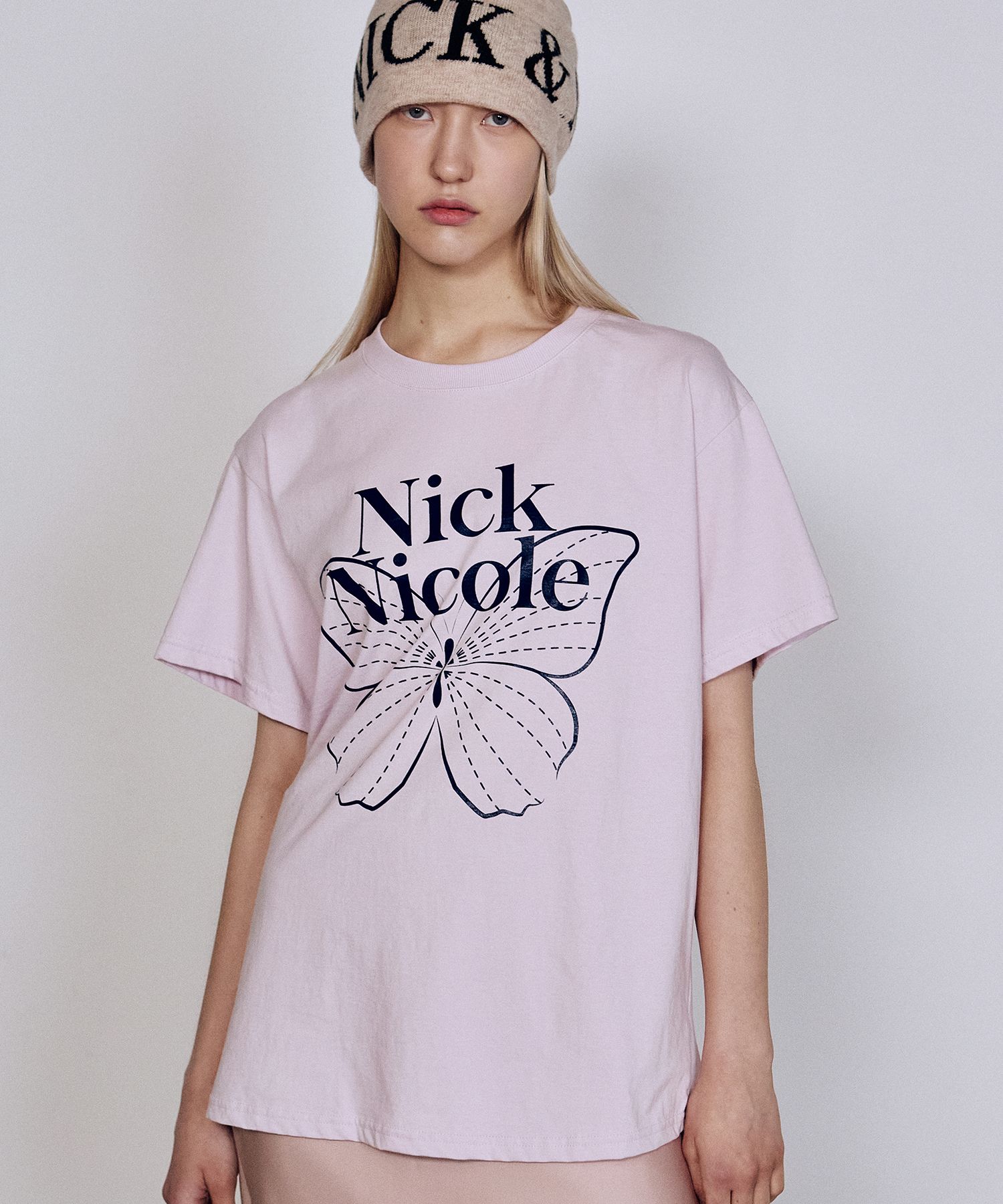 MUSINSA | NICK&NICOLE BIG BUTTERFLY SLEEVE TOP_LIGHT PURPLE