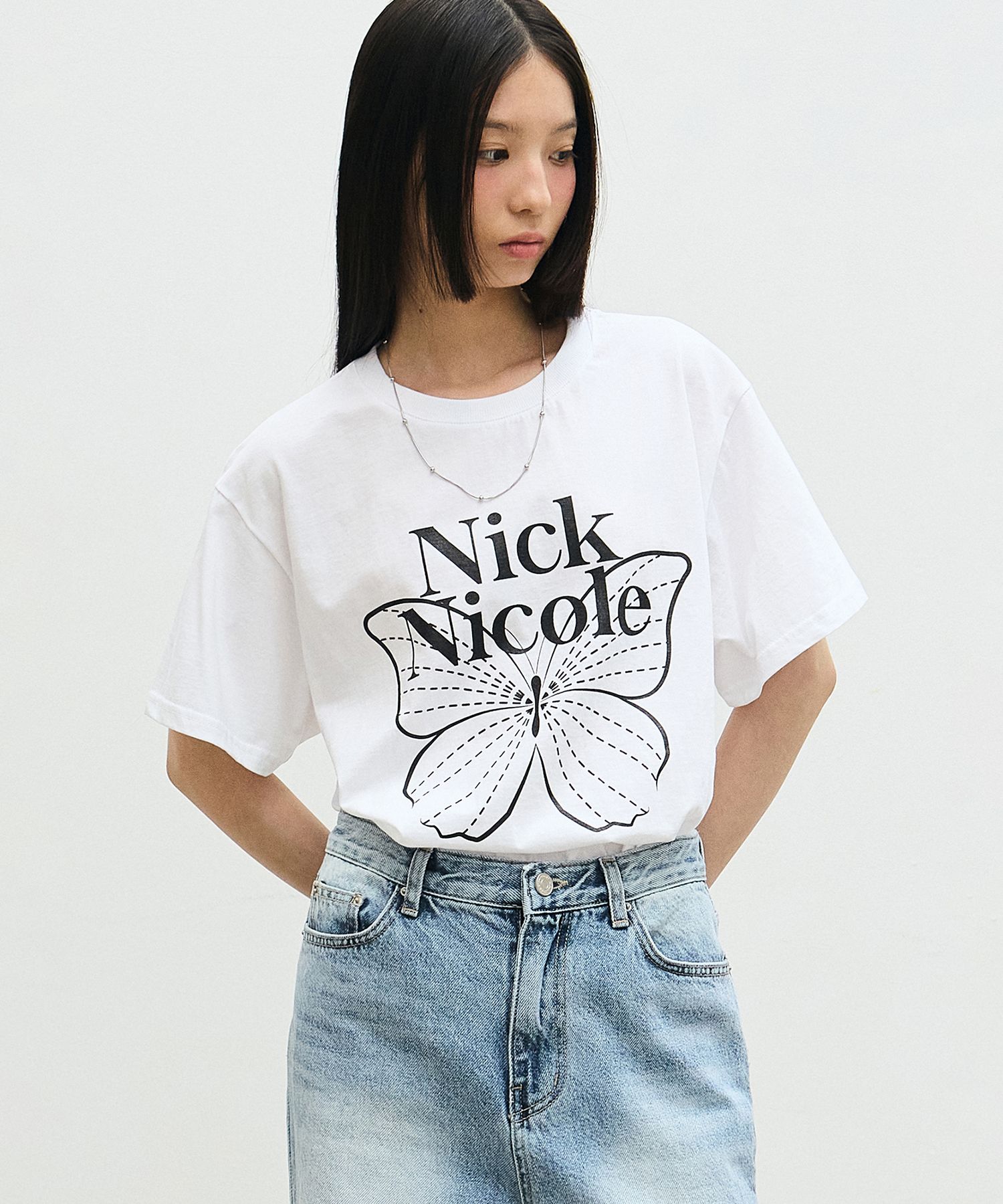 MUSINSA | NICK&NICOLE BIG BUTTERFLY SLEEVE TOP_16 COLOR