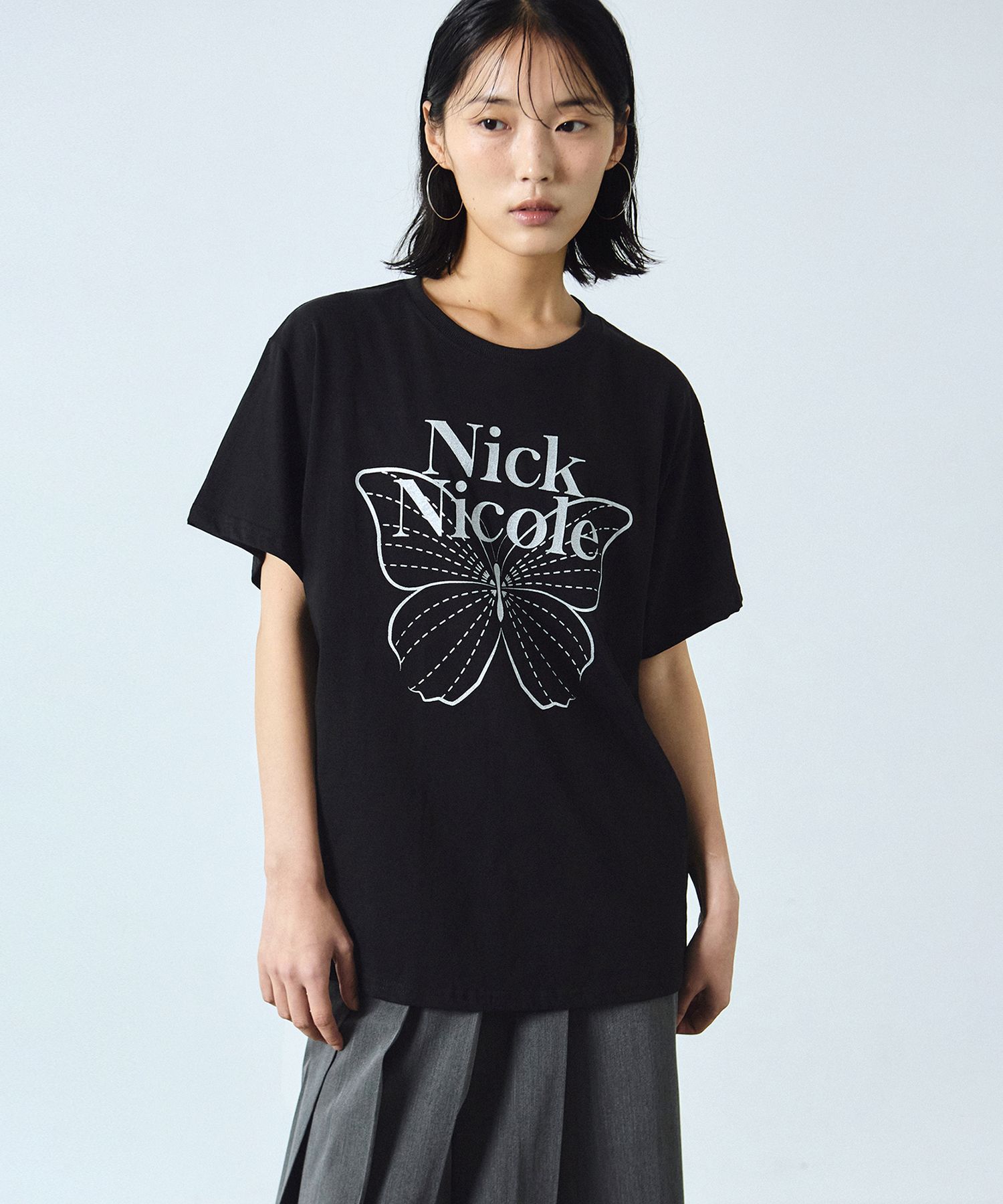 MUSINSA | NICK&NICOLE BIG BUTTERFLY SLEEVE TOP_16 COLOR