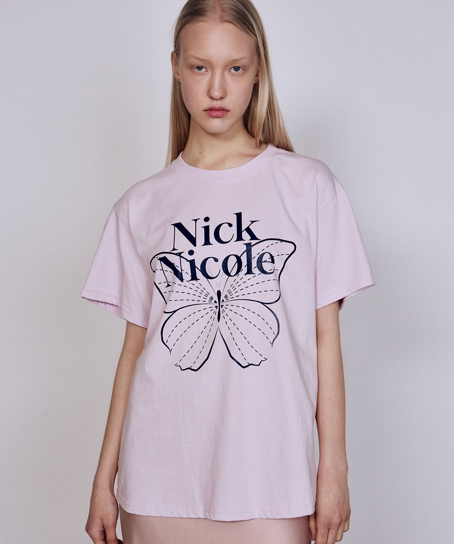 MUSINSA | NICK&NICOLE BIG BUTTERFLY SLEEVE TOP_16 COLOR