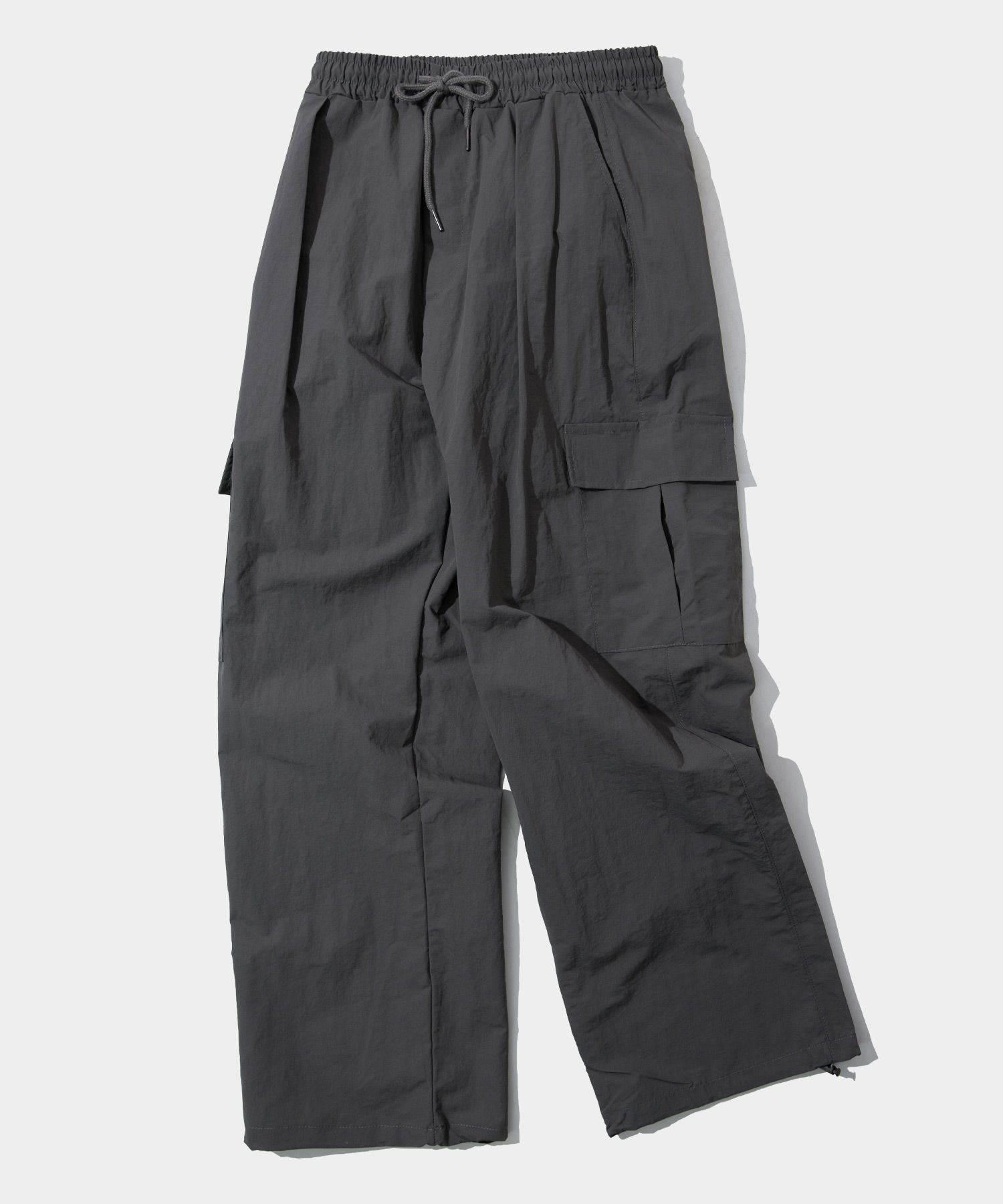 MUSINSA | SOME PLACE Pocket Cargo Nylon Two-Way String Banding Pants ...