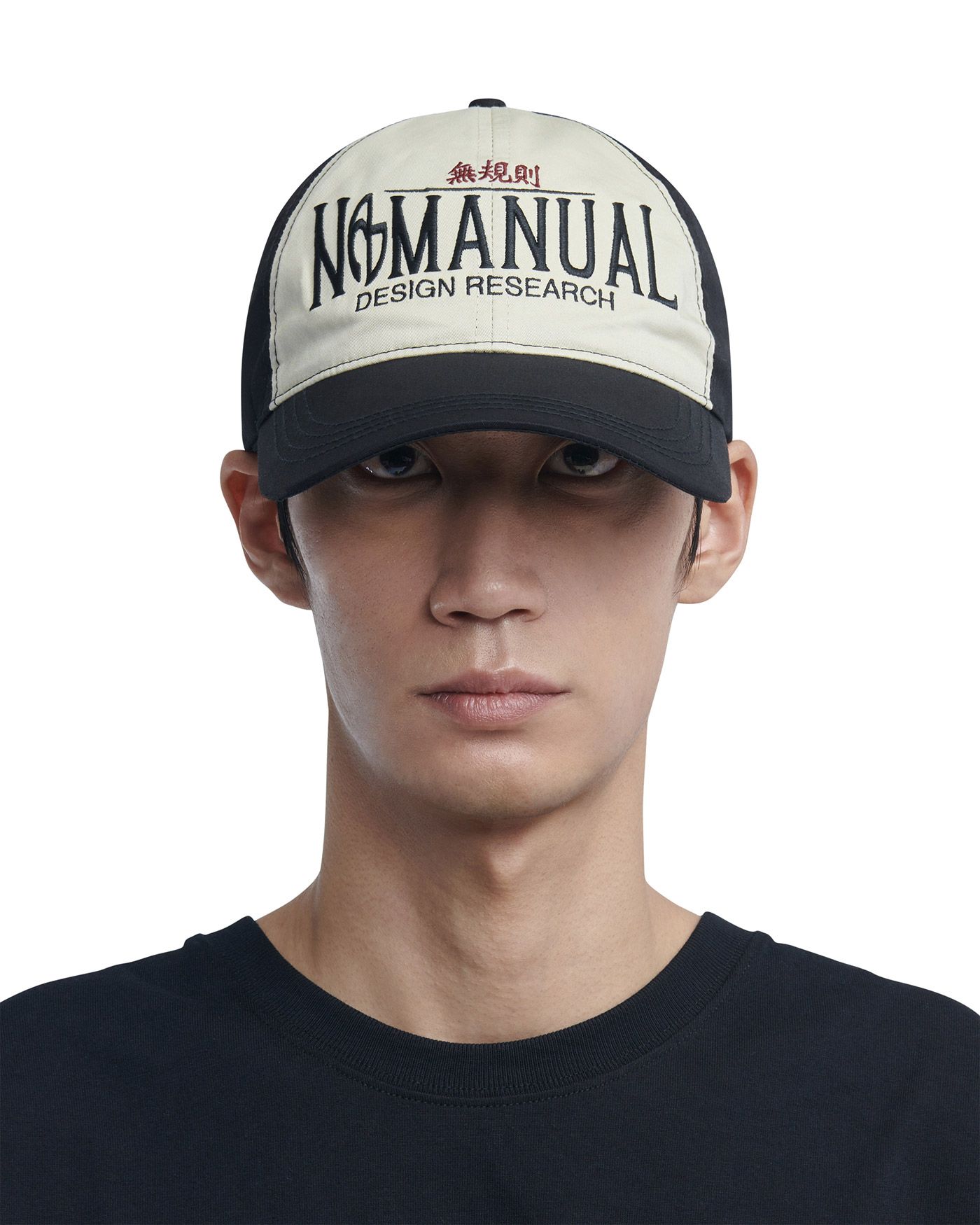 MUSINSA | NOMANUAL 2C TRUCKER BALL CAP – BLACK