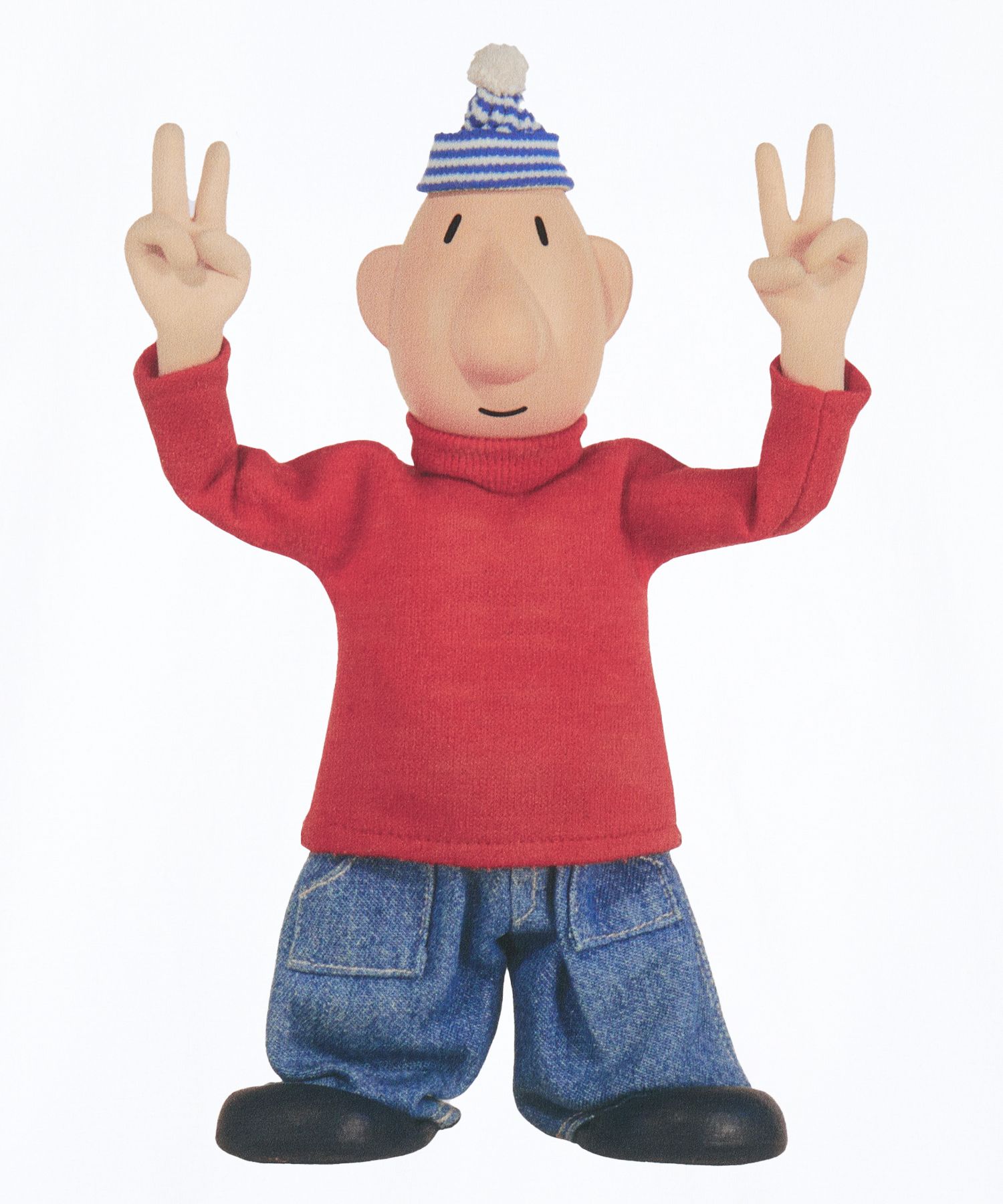 MUSINSA | LAUGHER [PAT&MAT] Motion Matte T-shirt. - White