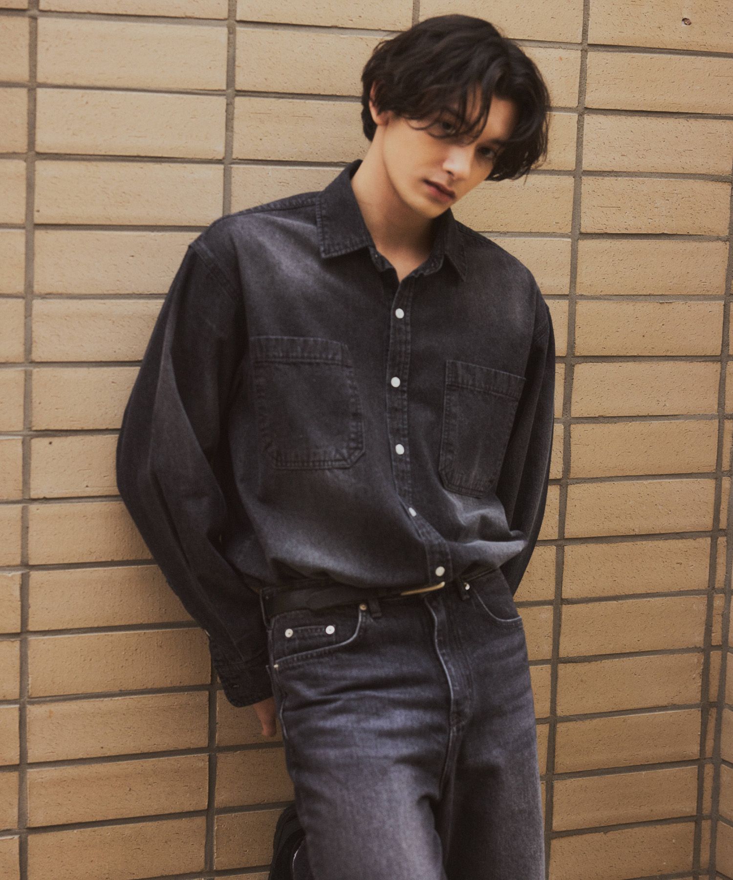 MUSINSA | WEDNESDAY OASIS Soft Touch Washed Denim Shirt 3COLOR MUSINSA | WEDNESDAY OASIS Soft Touch Washed Denim Shirt 3COLOR