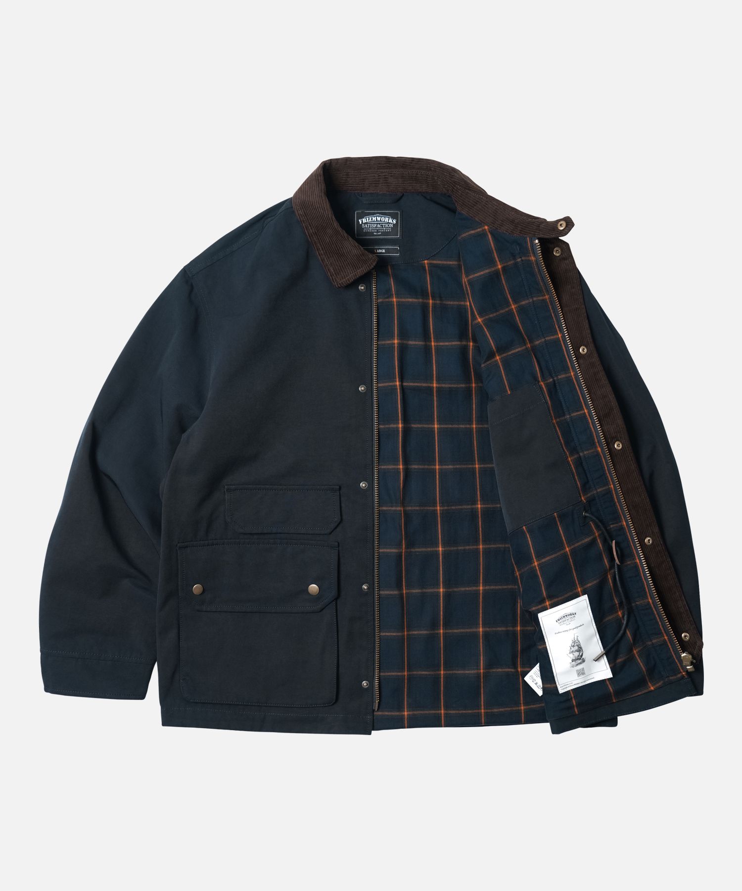 MUSINSA | FRIZMWORKS ROYAL HUNTING JACKET 003 _ NAVY