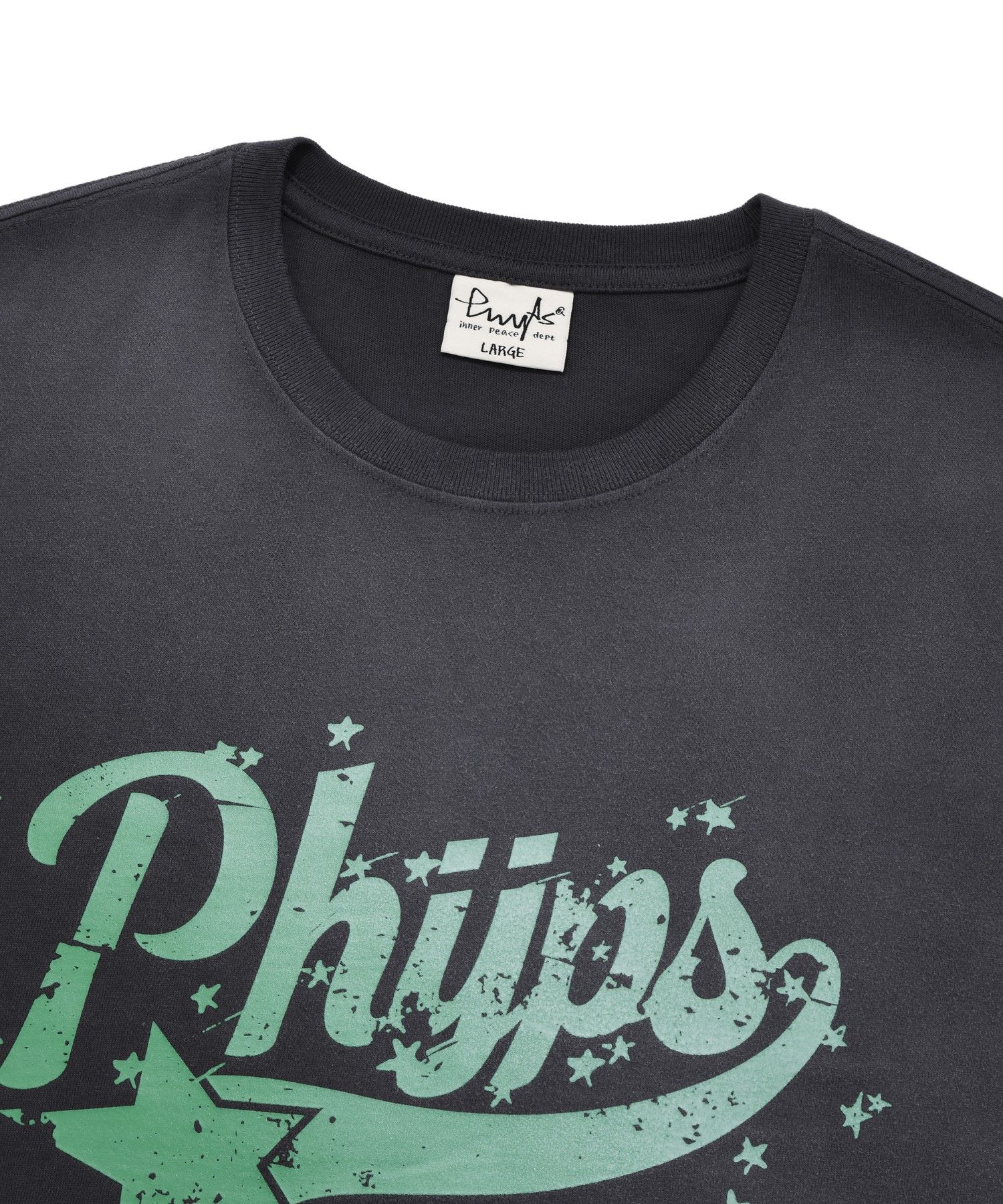 MUSINSA公式 | PHYPS SCATTER STAR SS CHARCOAL / GREEN