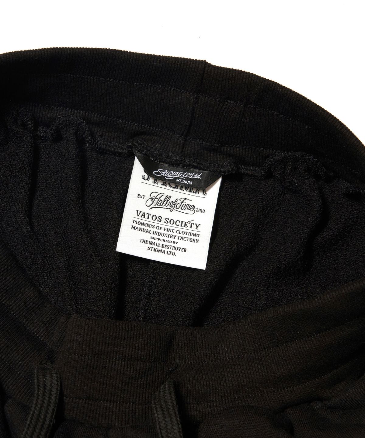 스티그마(STIGMA) STGM Logo Super Wide Jogger Pants Black - 사이즈 & 후기 | 무신사