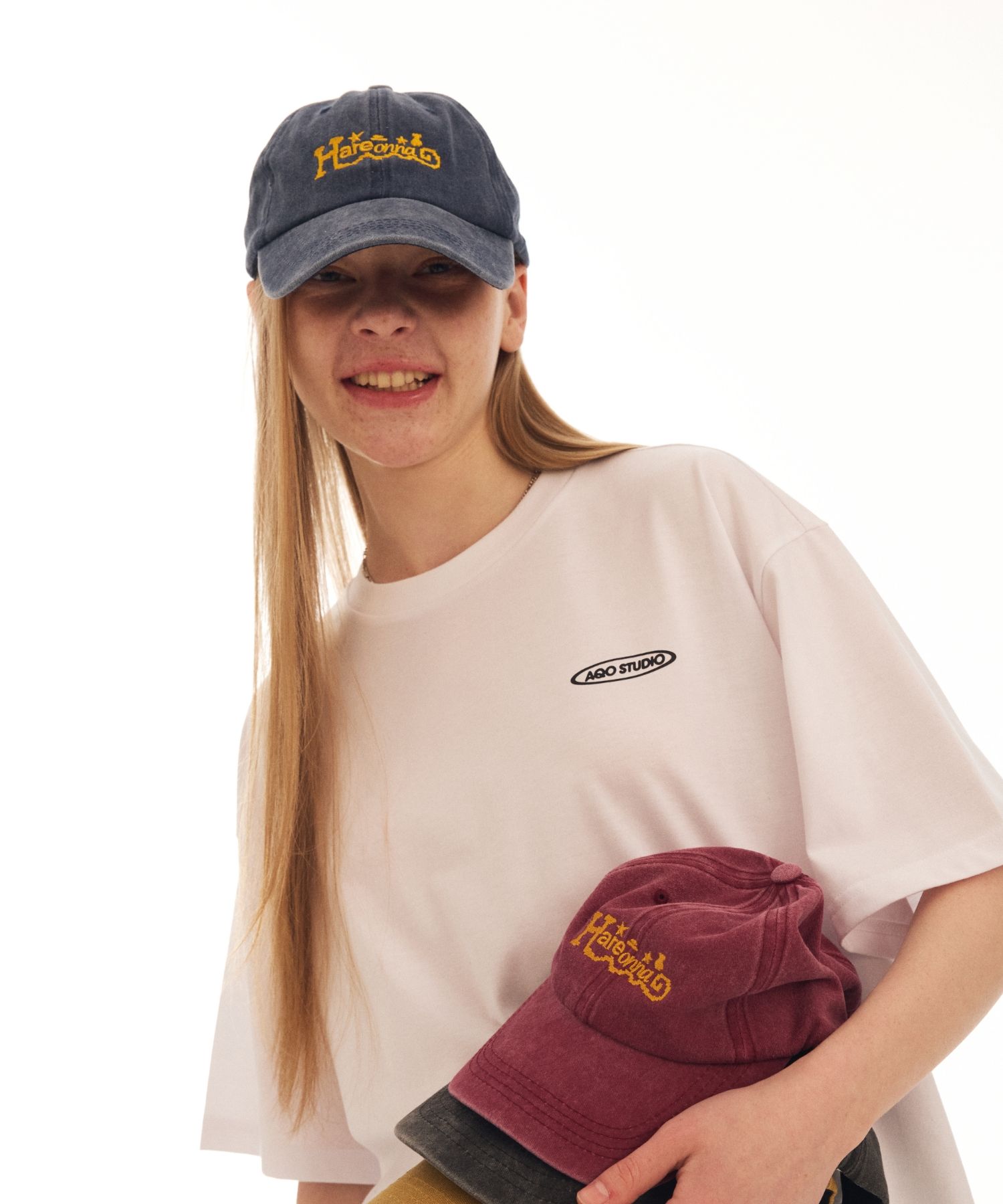 MUSINSA | AQO STUDIO SPACE Ako x Sorano Harreonna Ball Cap_4 colors