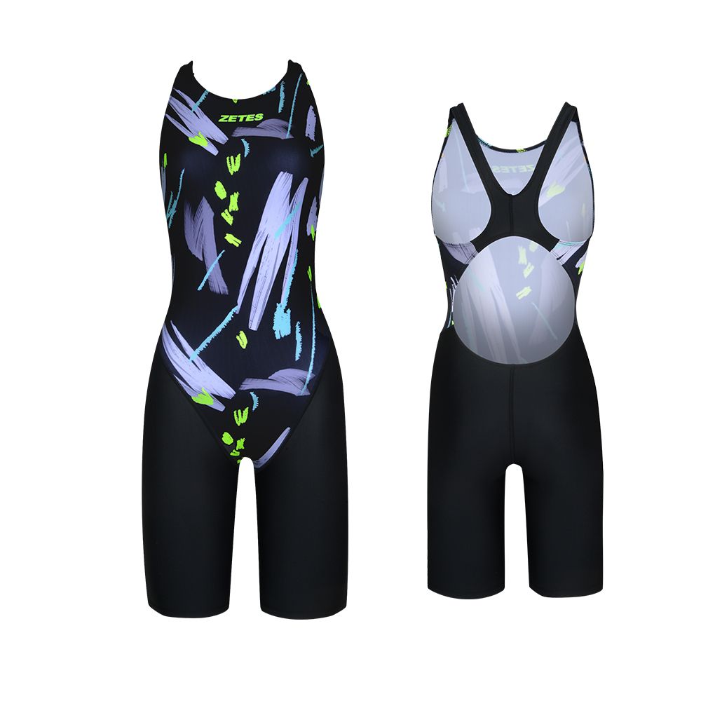 MUSINSA | ZETES Women's Aqua DT Half-Length X-Bag Indoor Swimming Suit ...