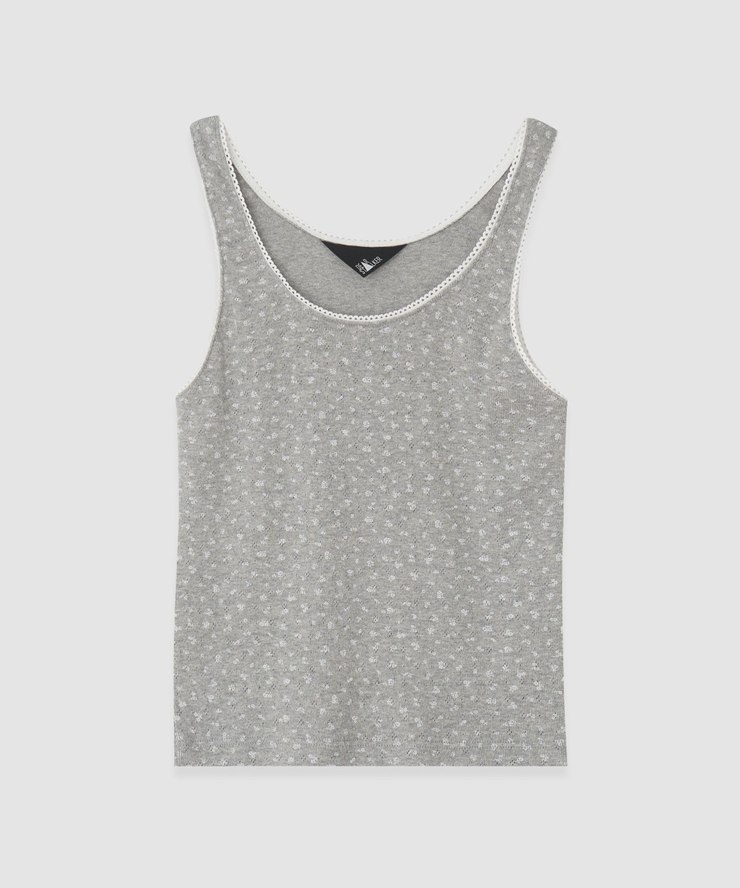 MUSINSA | DEARSTALKER D. BASIC COTTON FLOWER TOP - 4 COLOR