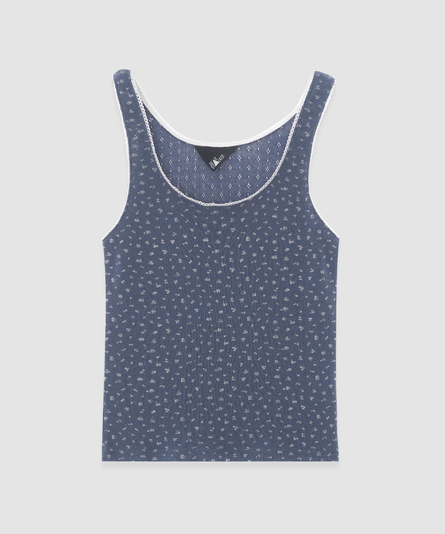 MUSINSA | DEARSTALKER D. BASIC COTTON FLOWER TOP - 4 COLOR