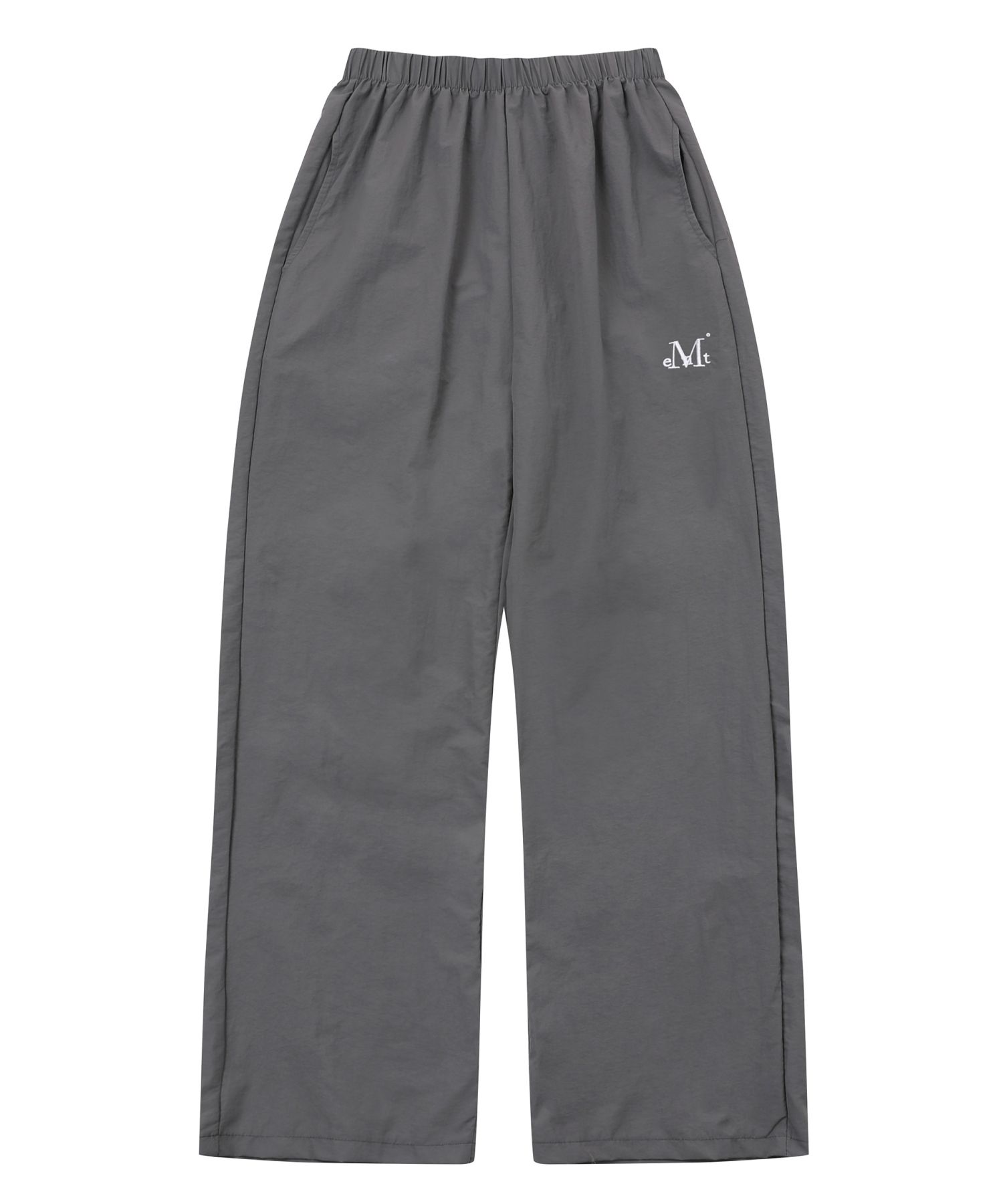 MUSINSA | MUCENT Madrid poly nylon wide pants unisex (4 colors)