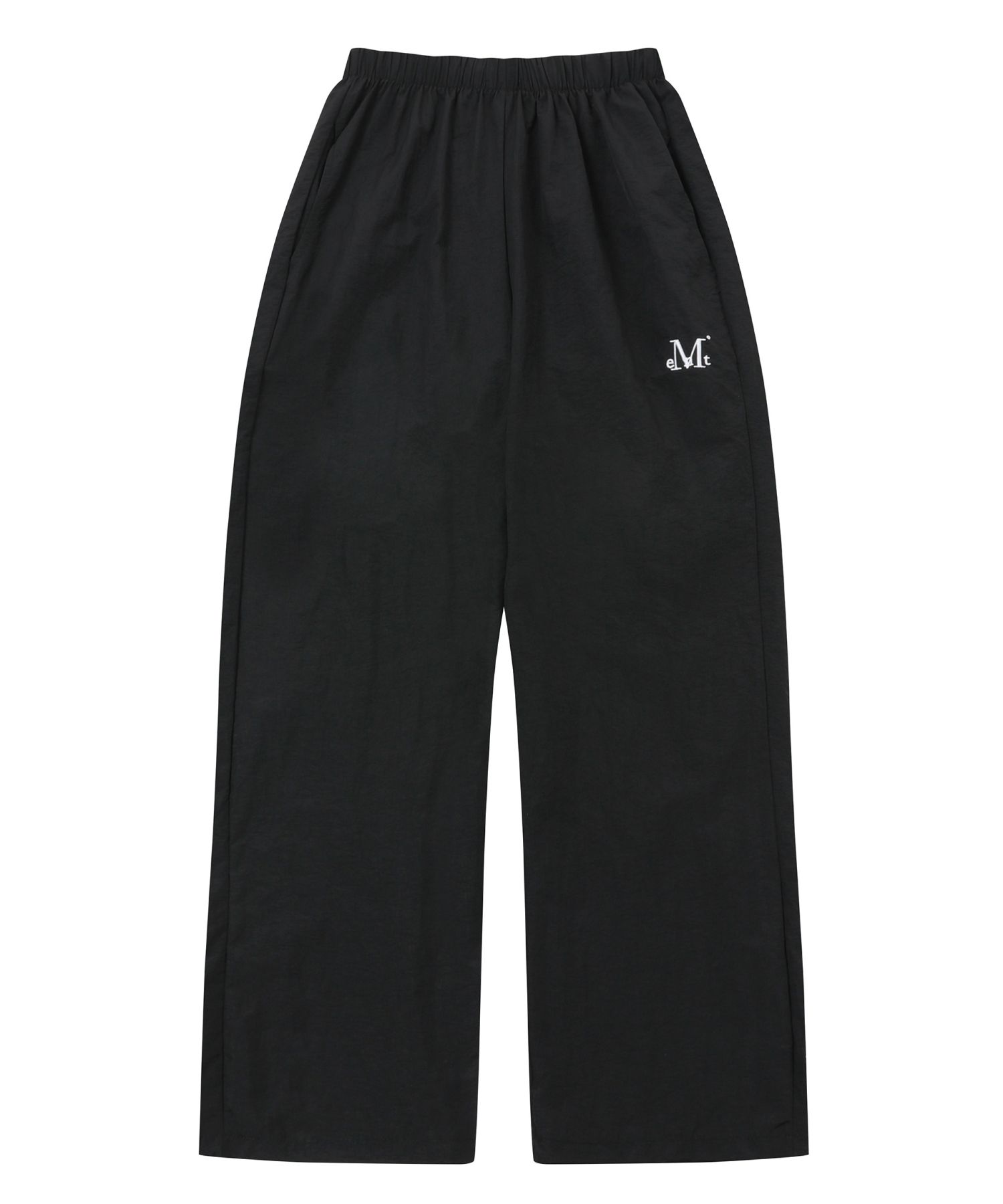 MUSINSA | MUCENT Madrid poly nylon wide pants unisex (4 colors)