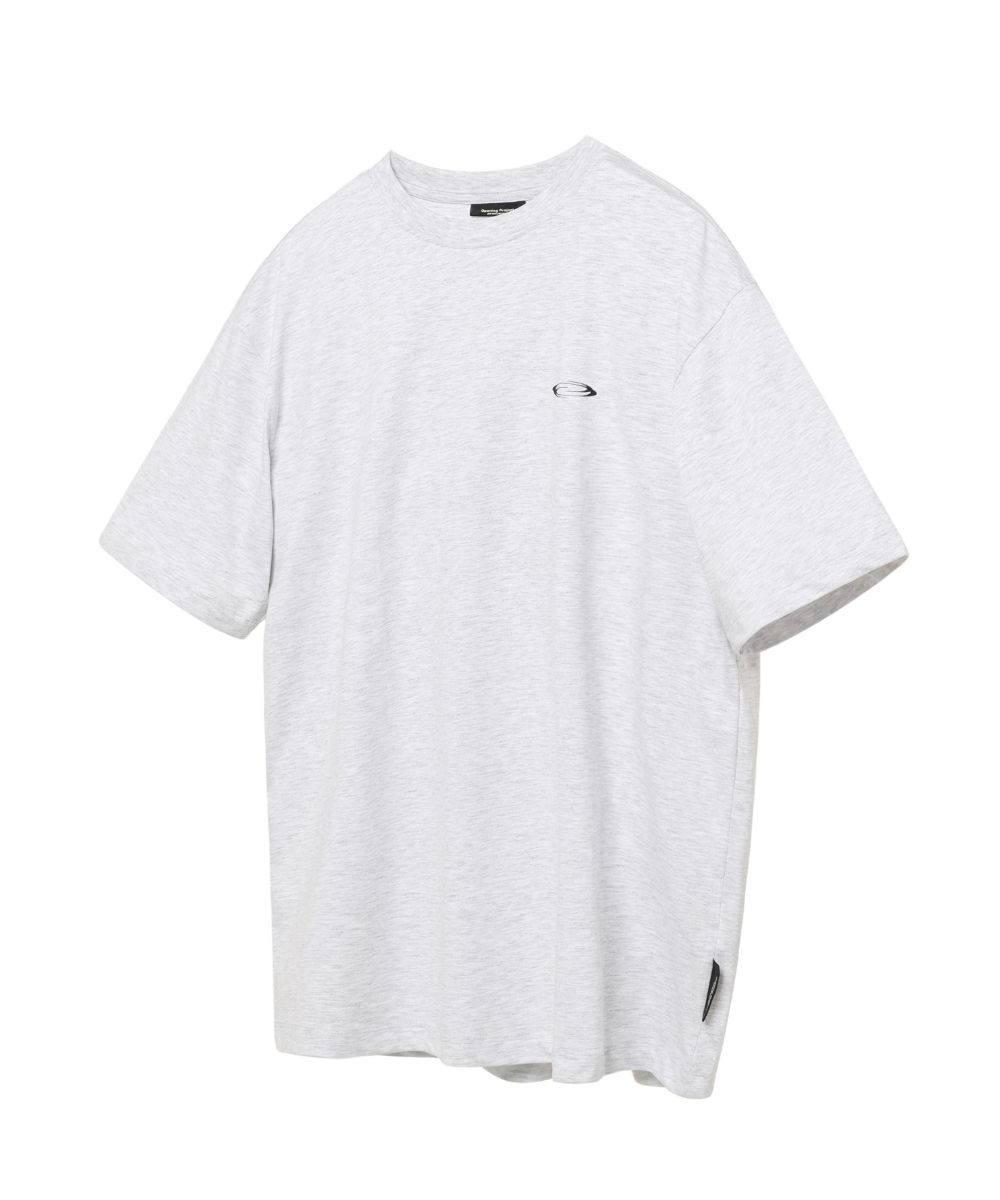 MUSINSA公式 | OPENING PROJECT Small Logo T Shirt - Melange Grey