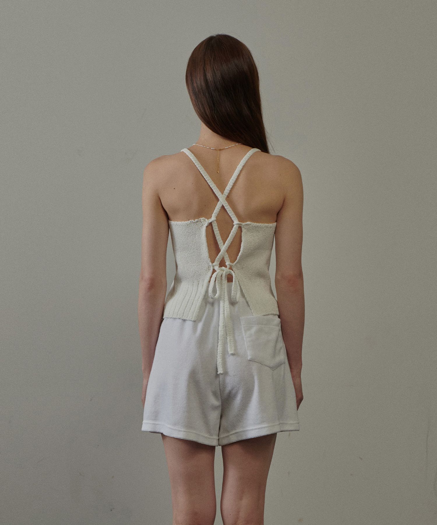 MUSINSA | PANDORAFIT Risandra Back Strap Sleeveless