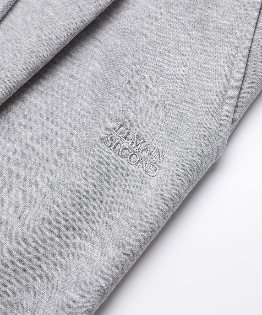 MUSINSA | LEMAIN SECOND ONE-TUCK WIDE SWEAT PANTS [GRAY]