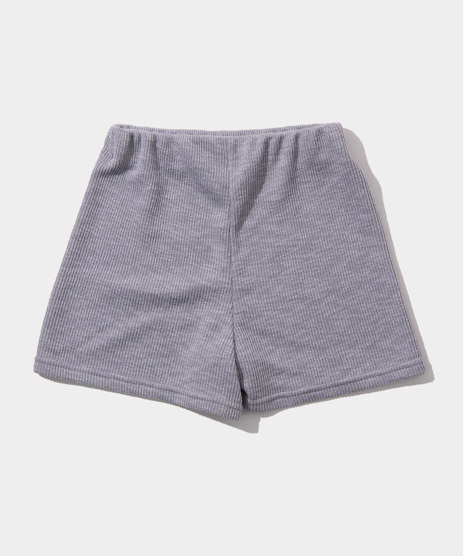 MUSINSA | PLACE STUDIO Label point ribbed knit micro banding shorts ...